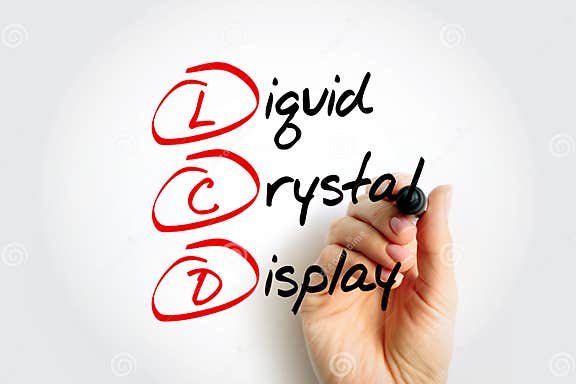 LCD - Liquid Crystal Display is a Type of Flat Panel Display Which Uses ...
