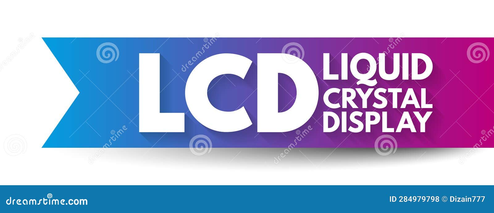 LCD - Liquid Crystal Display is a Type of Flat Panel Display Which Uses ...