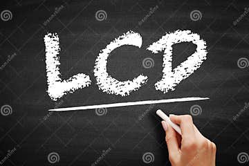 LCD - Liquid Crystal Display is a Type of Flat Panel Display Which Uses ...