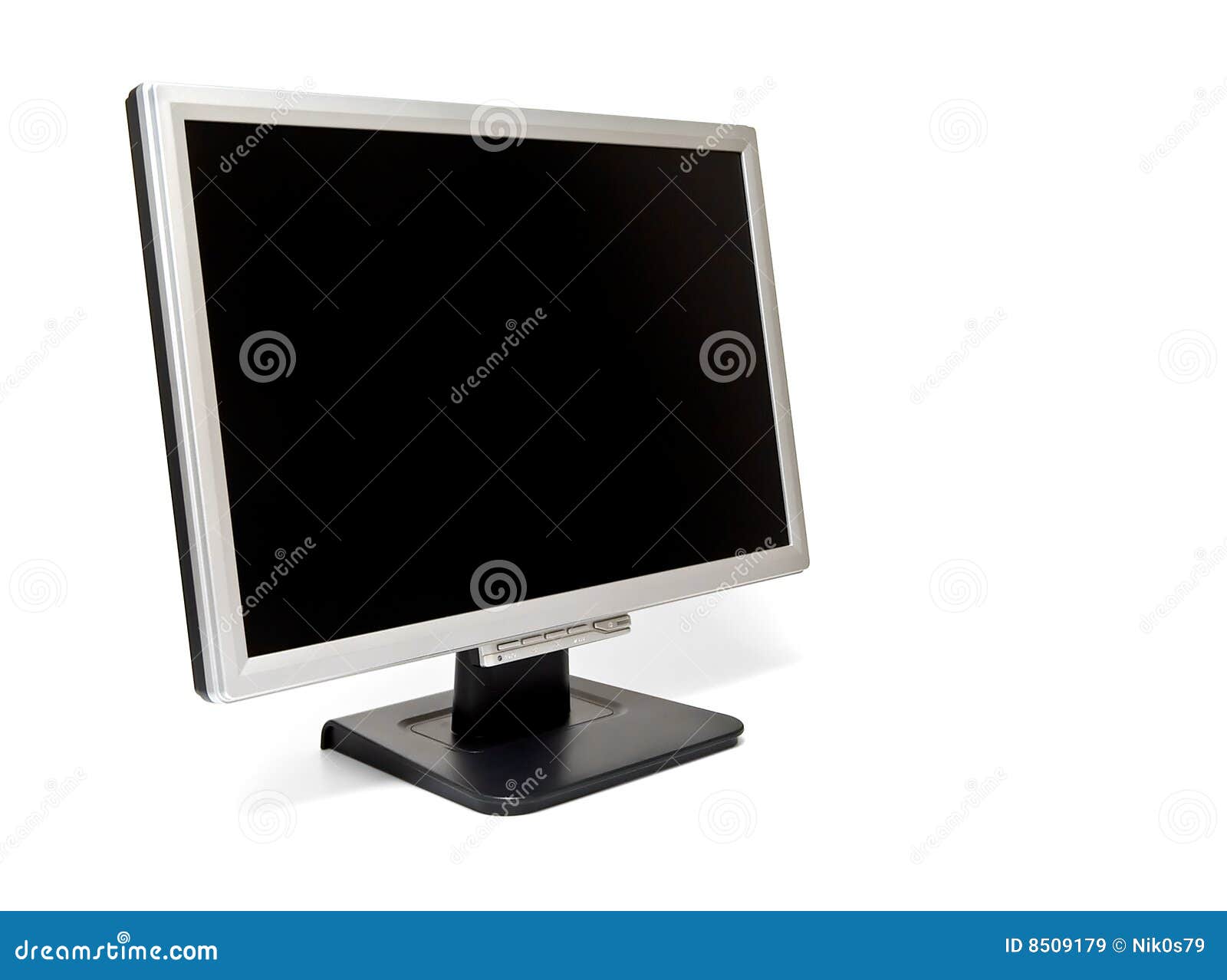 LCD monitor #2 stock image. Image of display, design, screen - 8509179