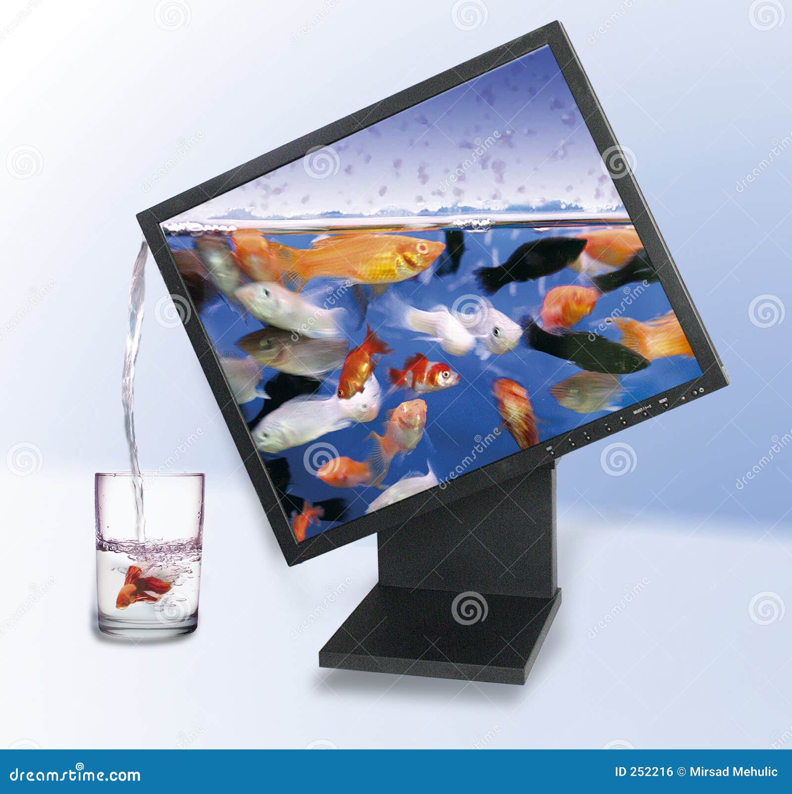 LCD monitor stock photo. Image of csreen, monitor, pixel - 252216