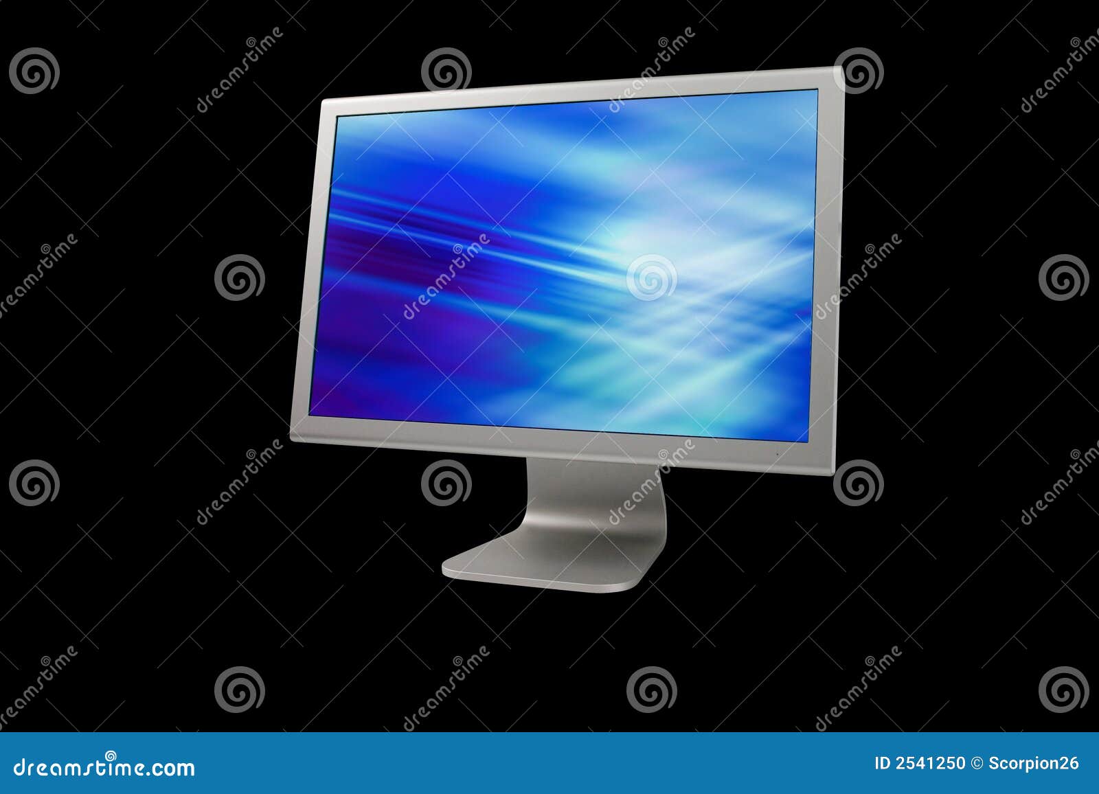 Lcd monitor stock photo. Image of graphic, liquid, technology - 2541250