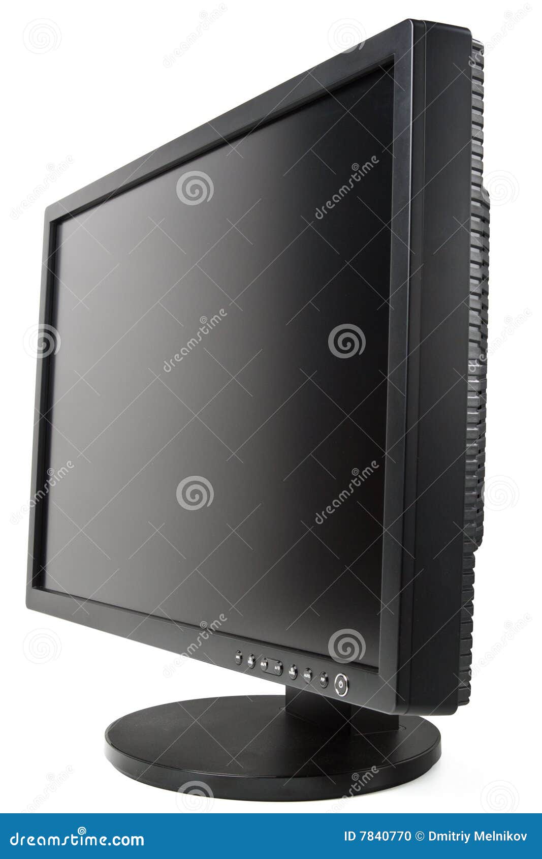 LCD monitor stock photo. Image of show, desktop, slim - 7840770