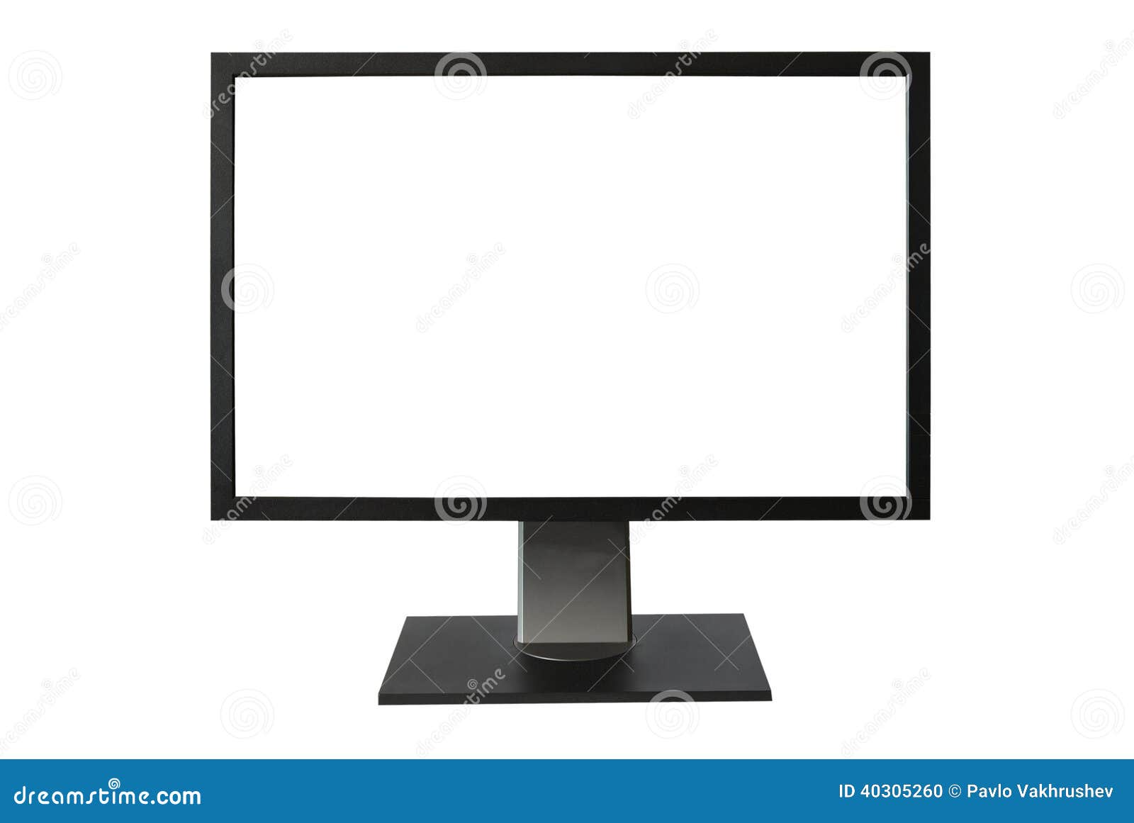 LCD monitor stock photo. Image of object, design, empty - 40305260