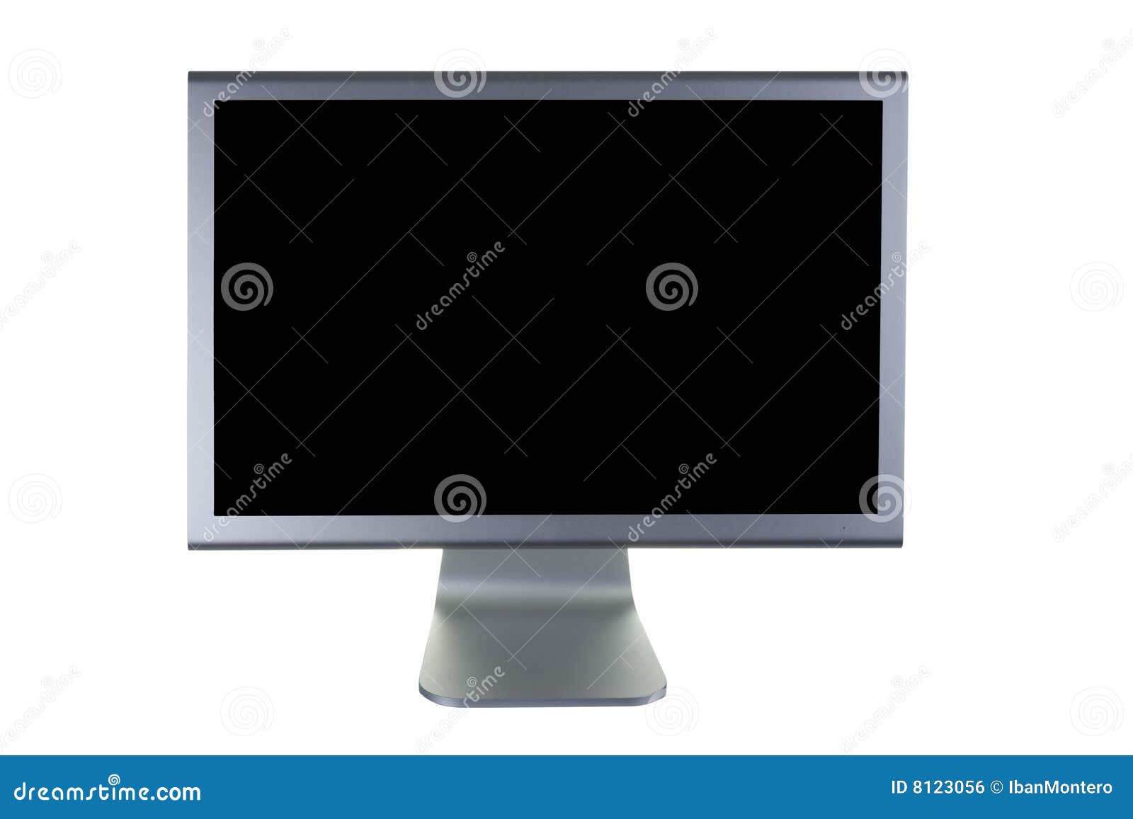 Lcd monitor flat screen stock photo. Image of screen, flatscreen - 8123056