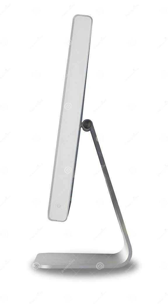 Lcd monitor flat screen stock photo. Image of electronics - 8275576