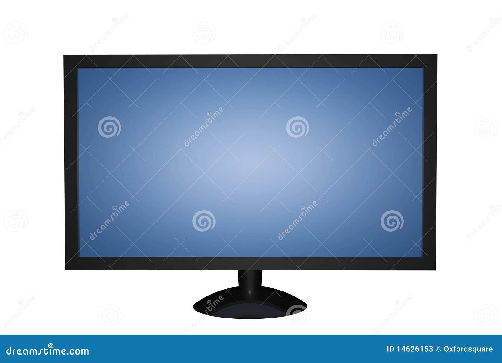 LCD Plasma LED TV screen stock illustration. Illustration of plasma ...