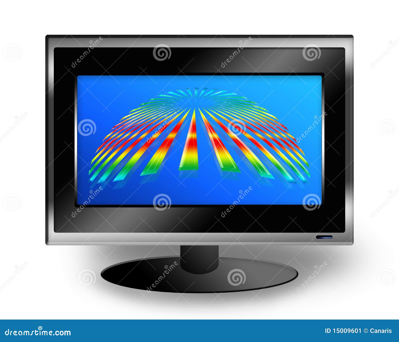 Lcd screen stock illustration. Illustration of high, cool - 15009601