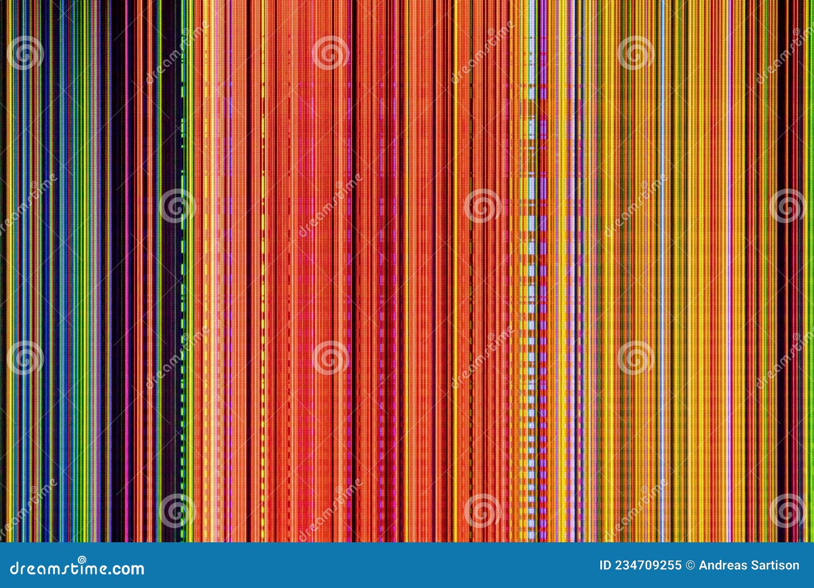 LCD Screen Failure, LCD Screen As an Abstract Background Stock Image ...