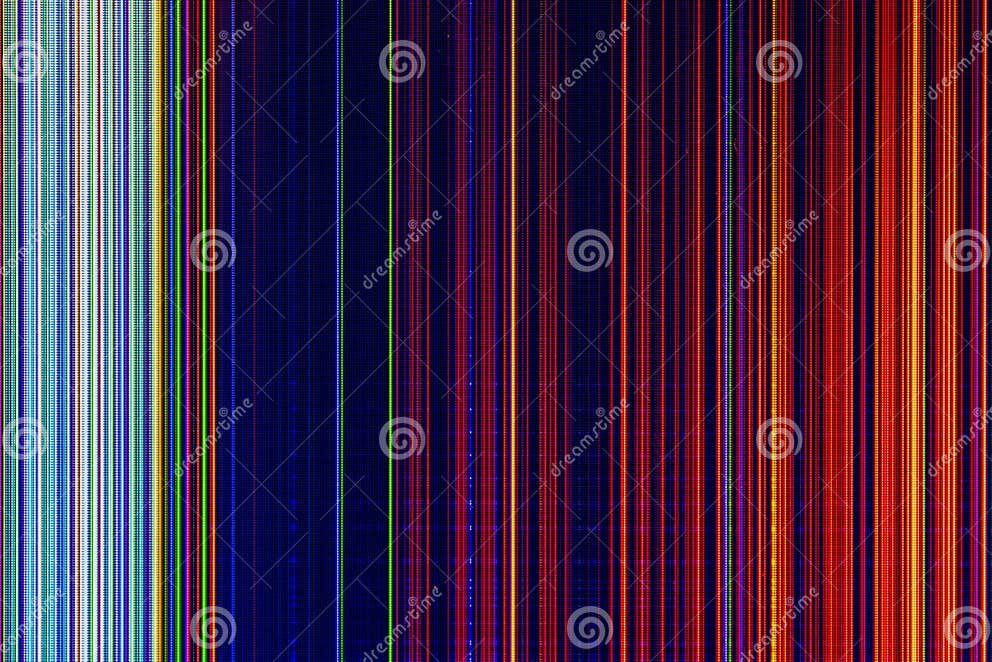 LCD Screen Failure, LCD Screen As an Abstract Background Stock Photo ...