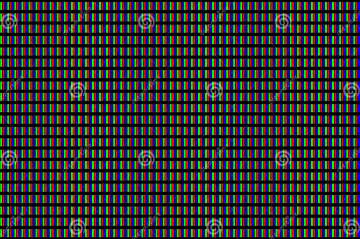 LCD Screen Pixels Triads Closeup Stock Illustration - Illustration of ...