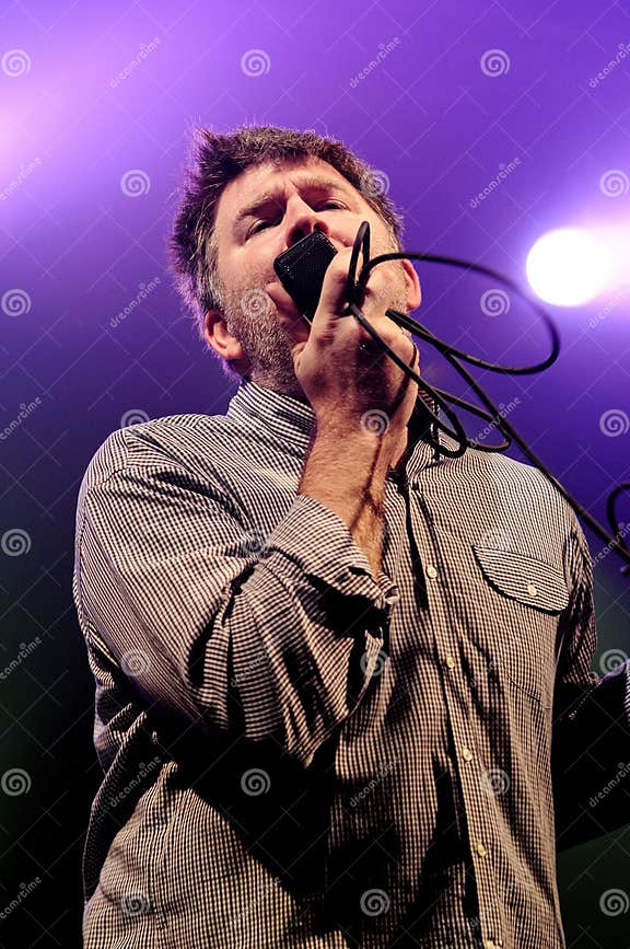 LCD Soundsystem Band Performs at Barcelona Editorial Stock Image ...