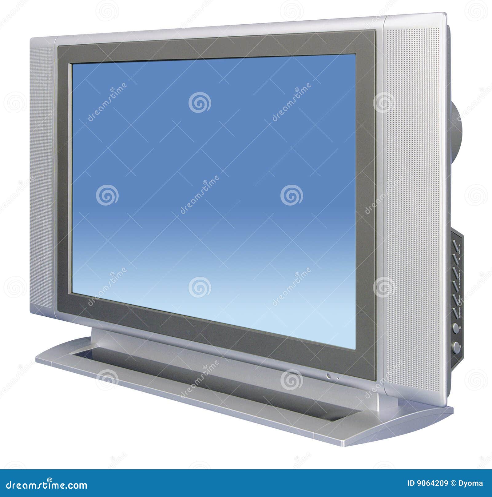 Lcd tv stock image. Image of screen, audio, path, electronics - 9064209