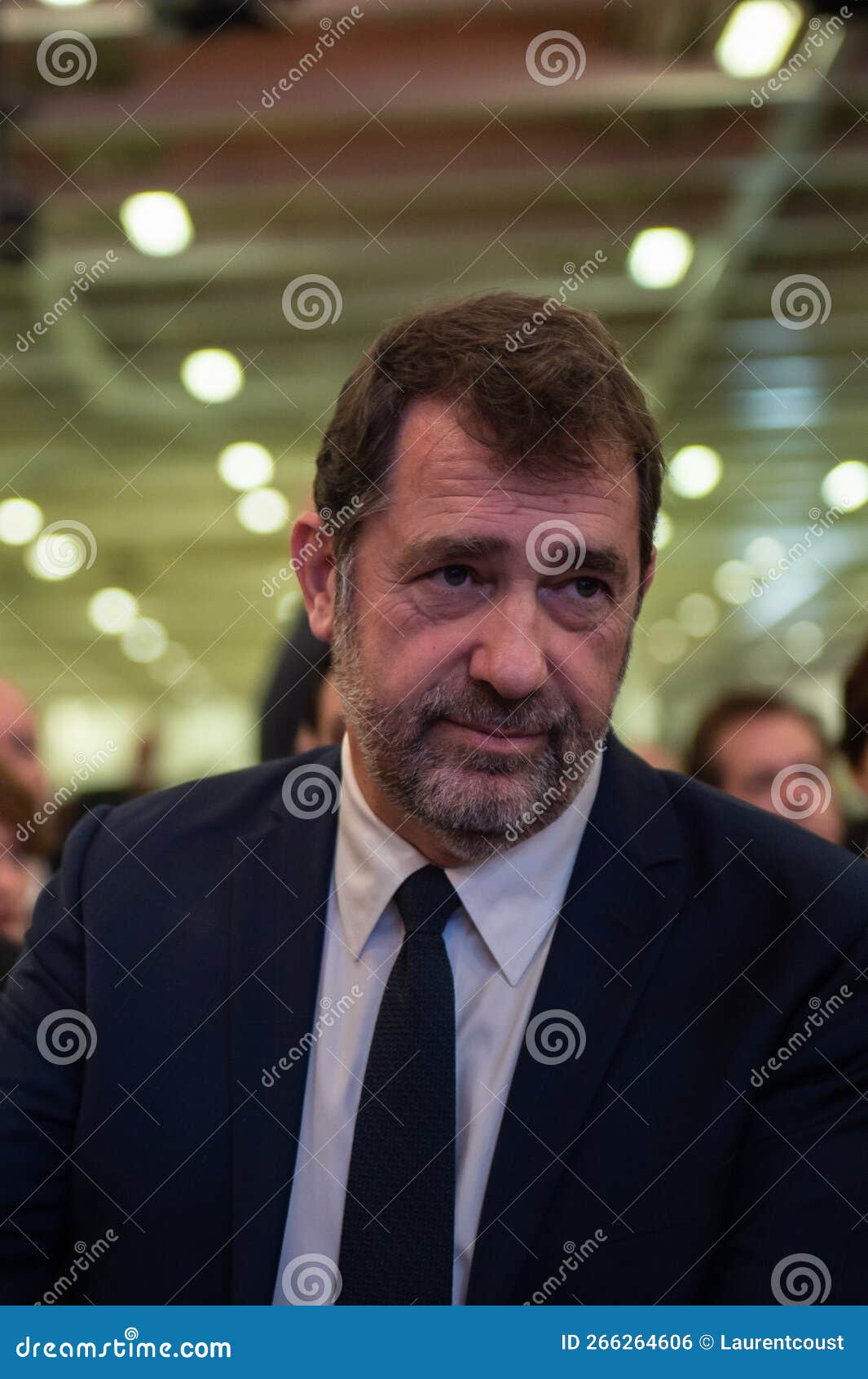 Portrait of French Politician Christophe Castaner Editorial Photo ...