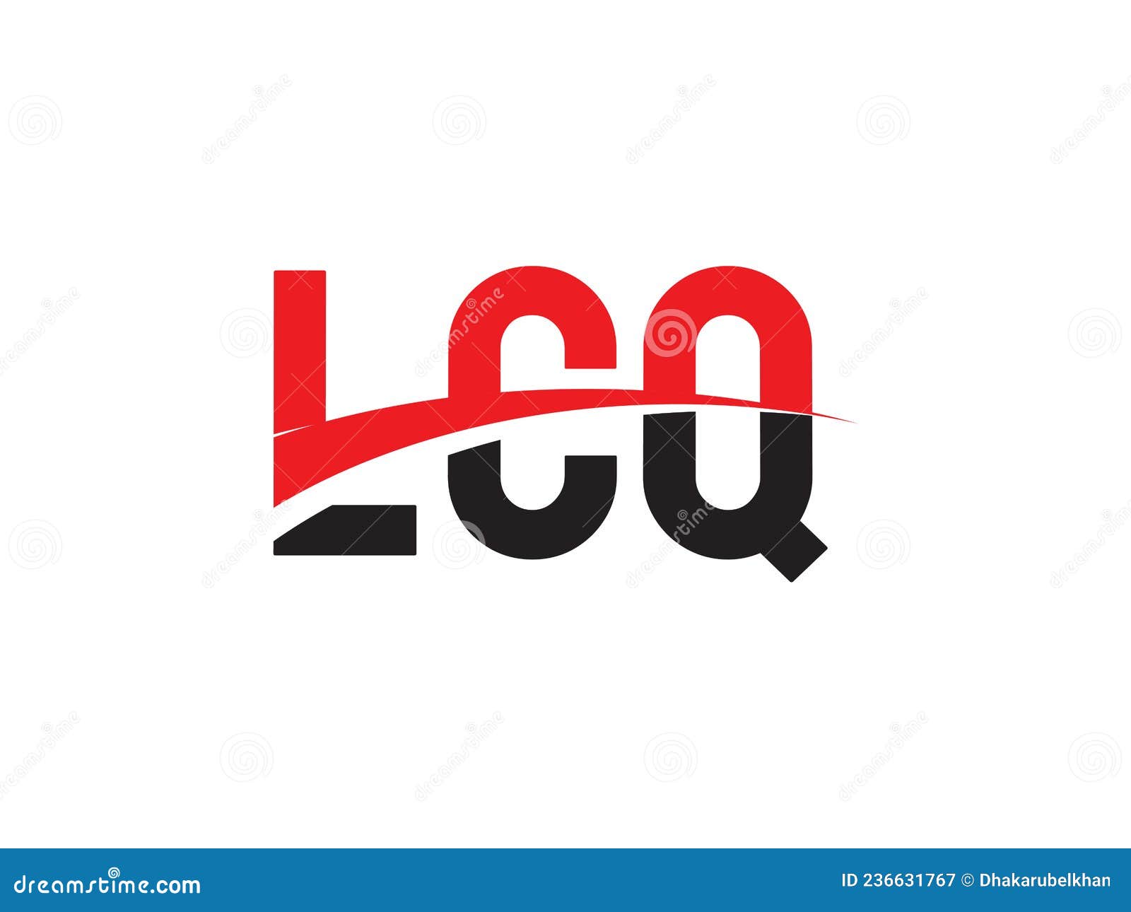LCq Letter Initial Logo Design Stock Vector - Illustration of icon ...