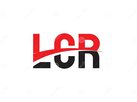 LCR Letter Initial Logo Design Stock Vector - Illustration of logotype ...
