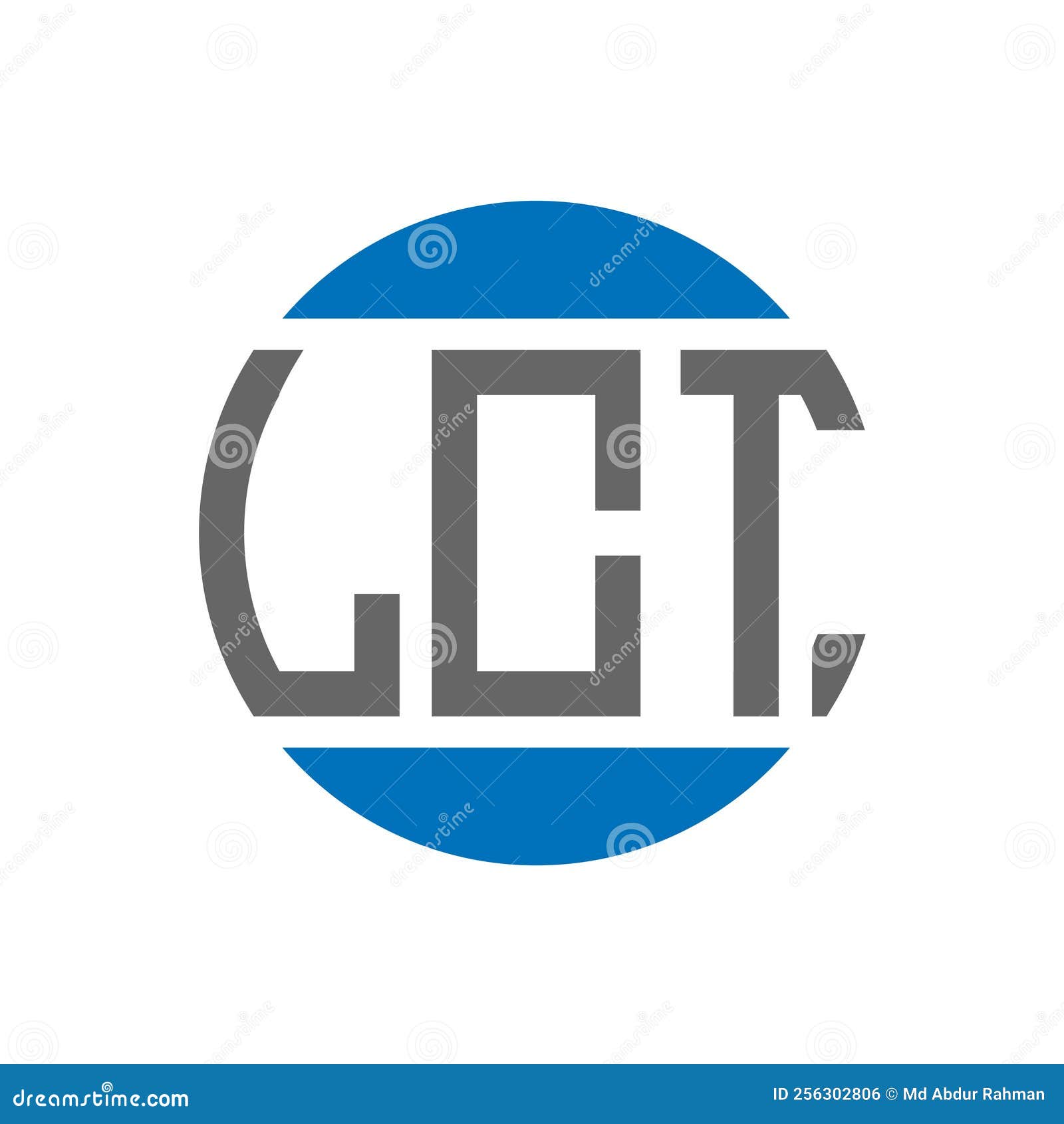 LCT Letter Logo Design on White Background. LCT Creative Initials ...
