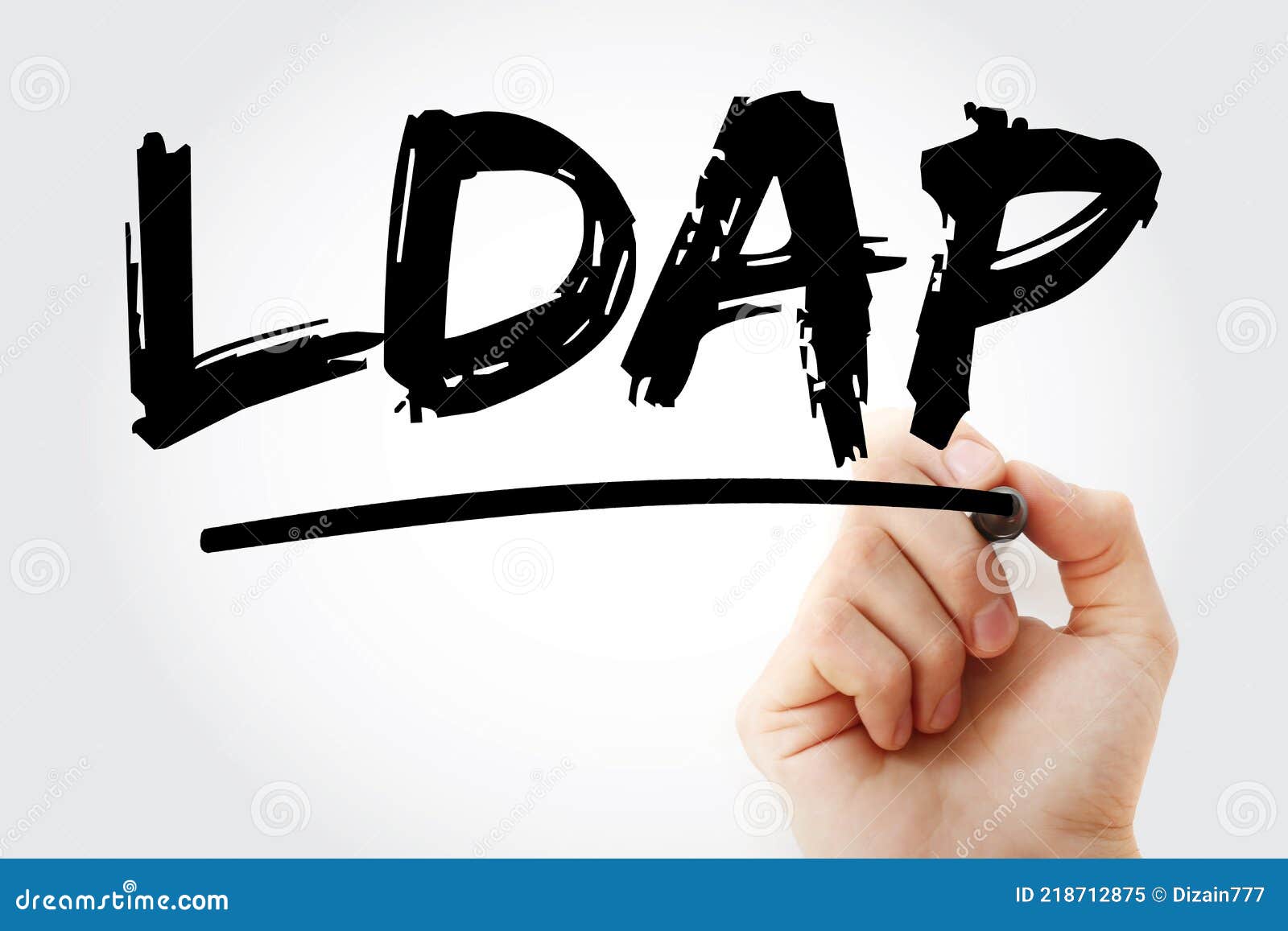 LDAP - Lightweight Directory Access Protocol Acronym with Marker ... LDAP - Lightweight Directory Access Protocol Acronym with Marker ...