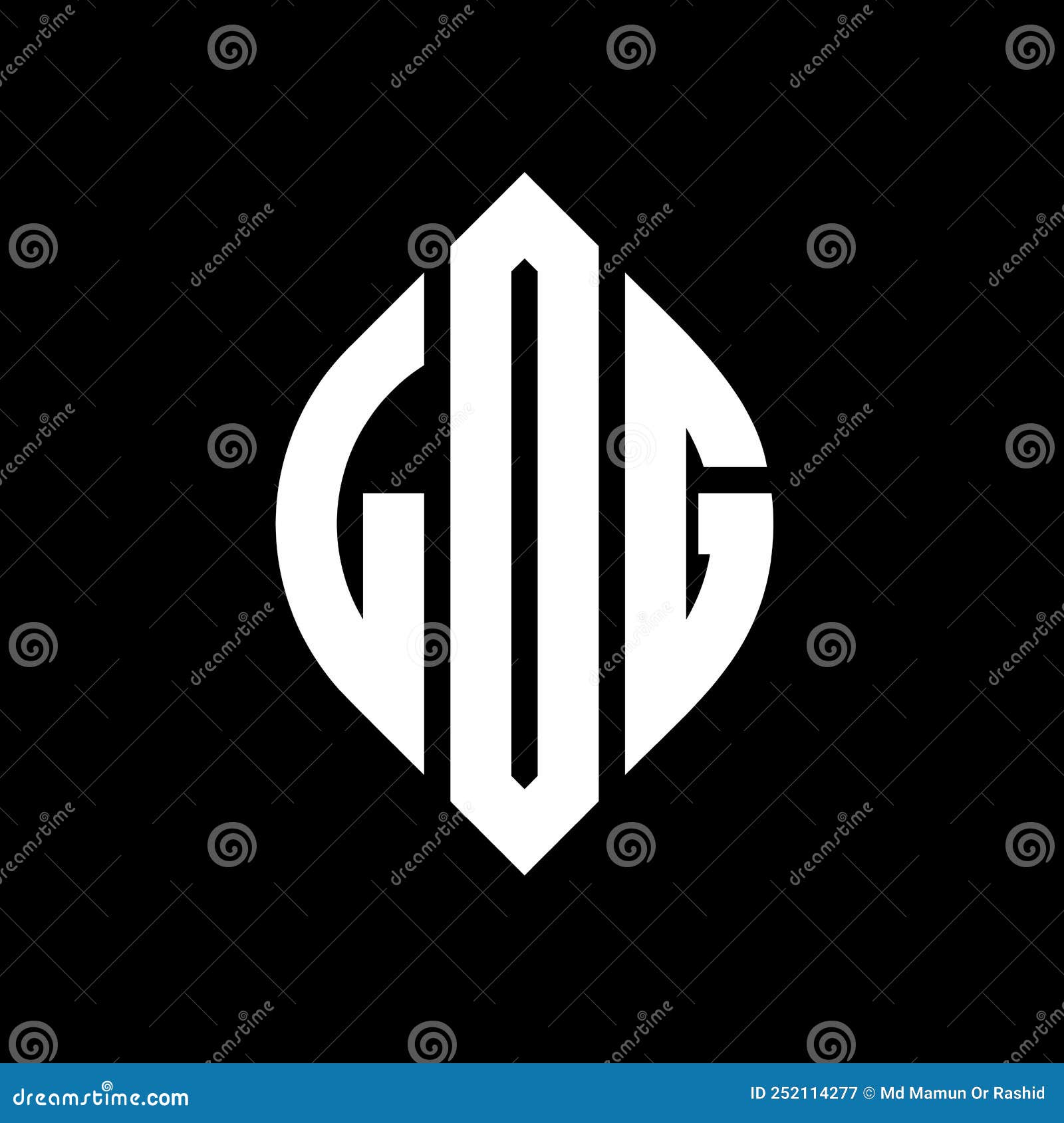 LDG Circle Letter Logo Design with Circle and Ellipse Shape. LDG ...