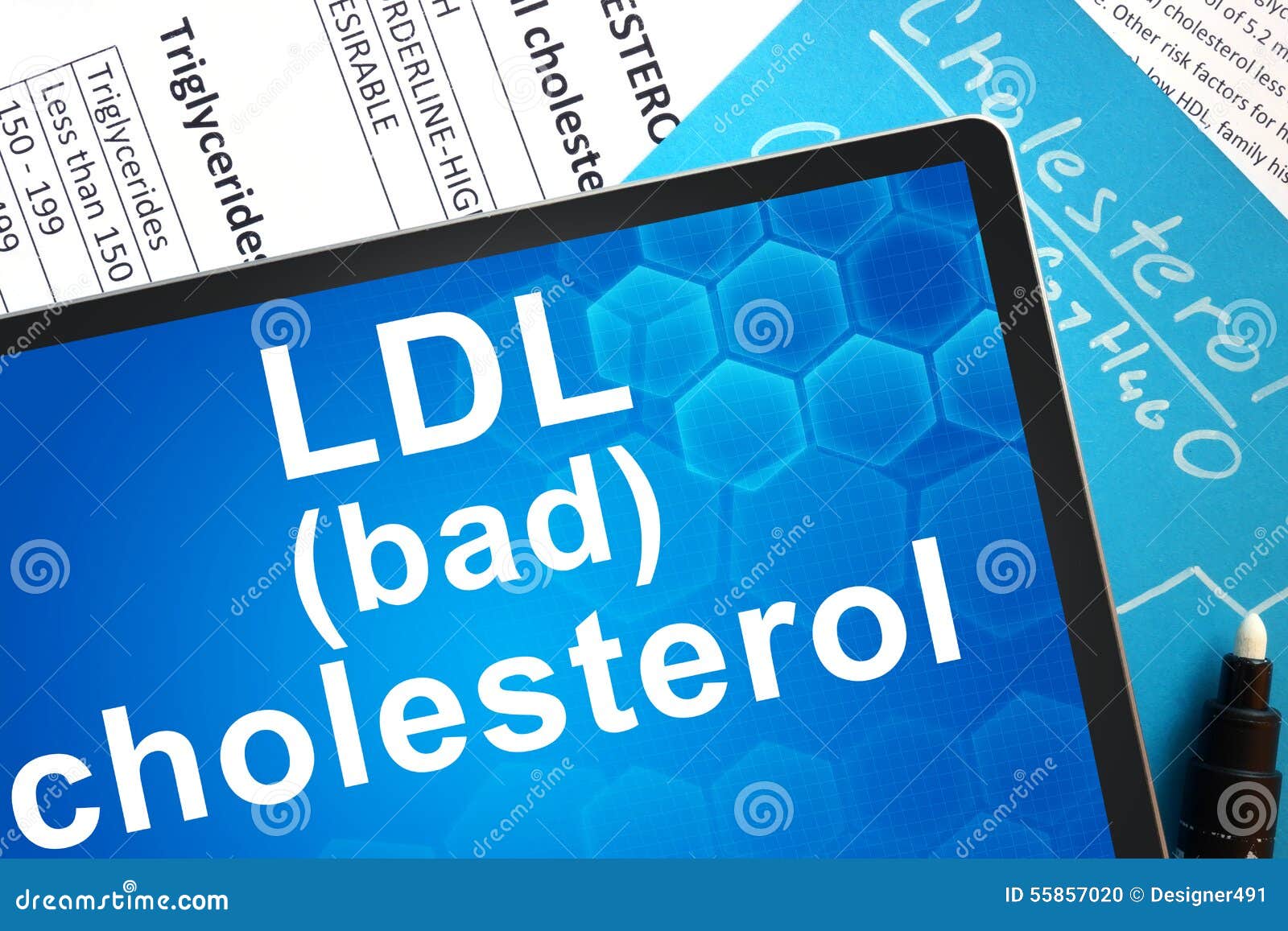 LDL (bad) cholesterol stock photo. Image of risk, hypercholesterolemia ...