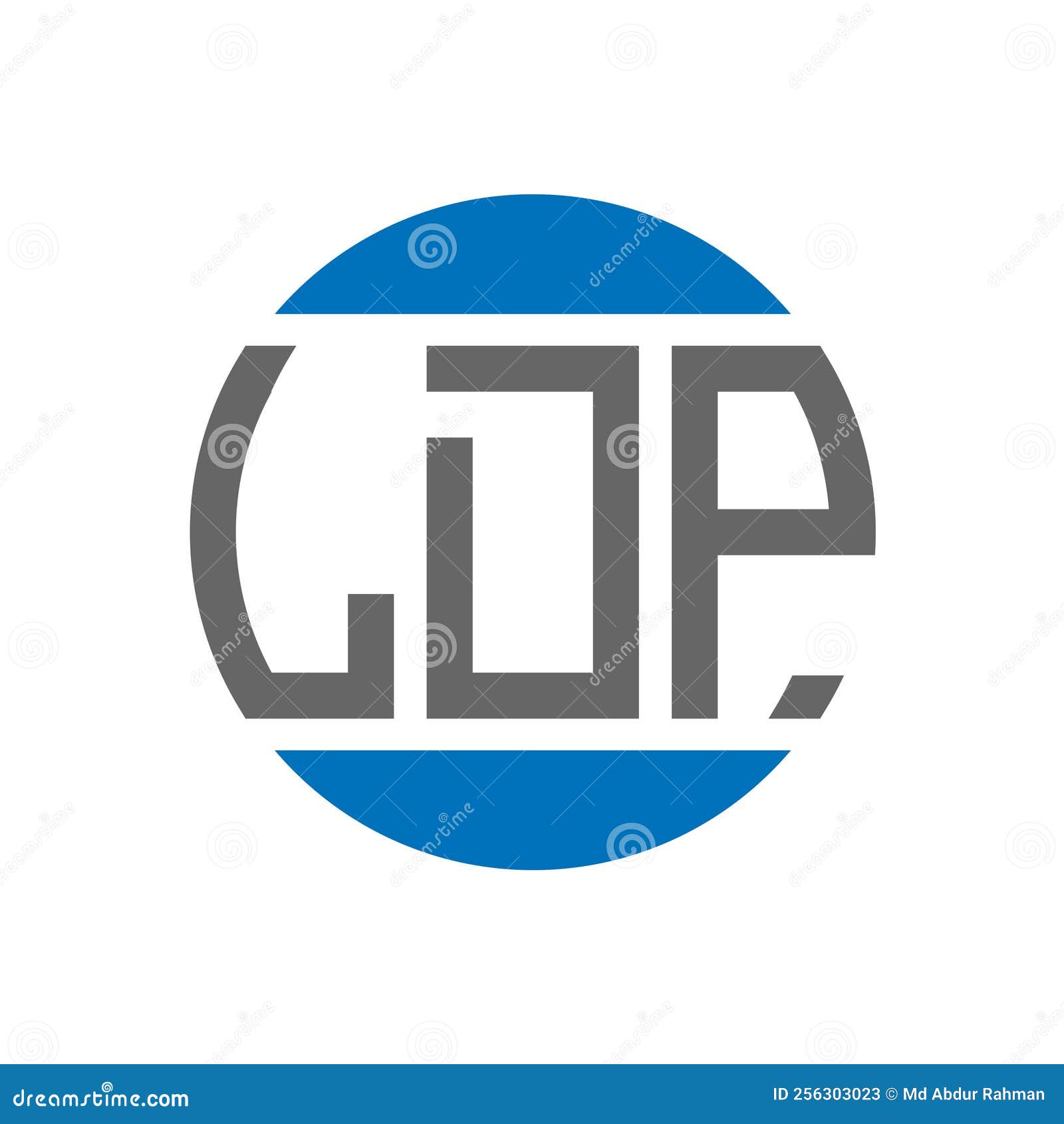 LDP Letter Logo Design on White Background. LDP Creative Initials ...