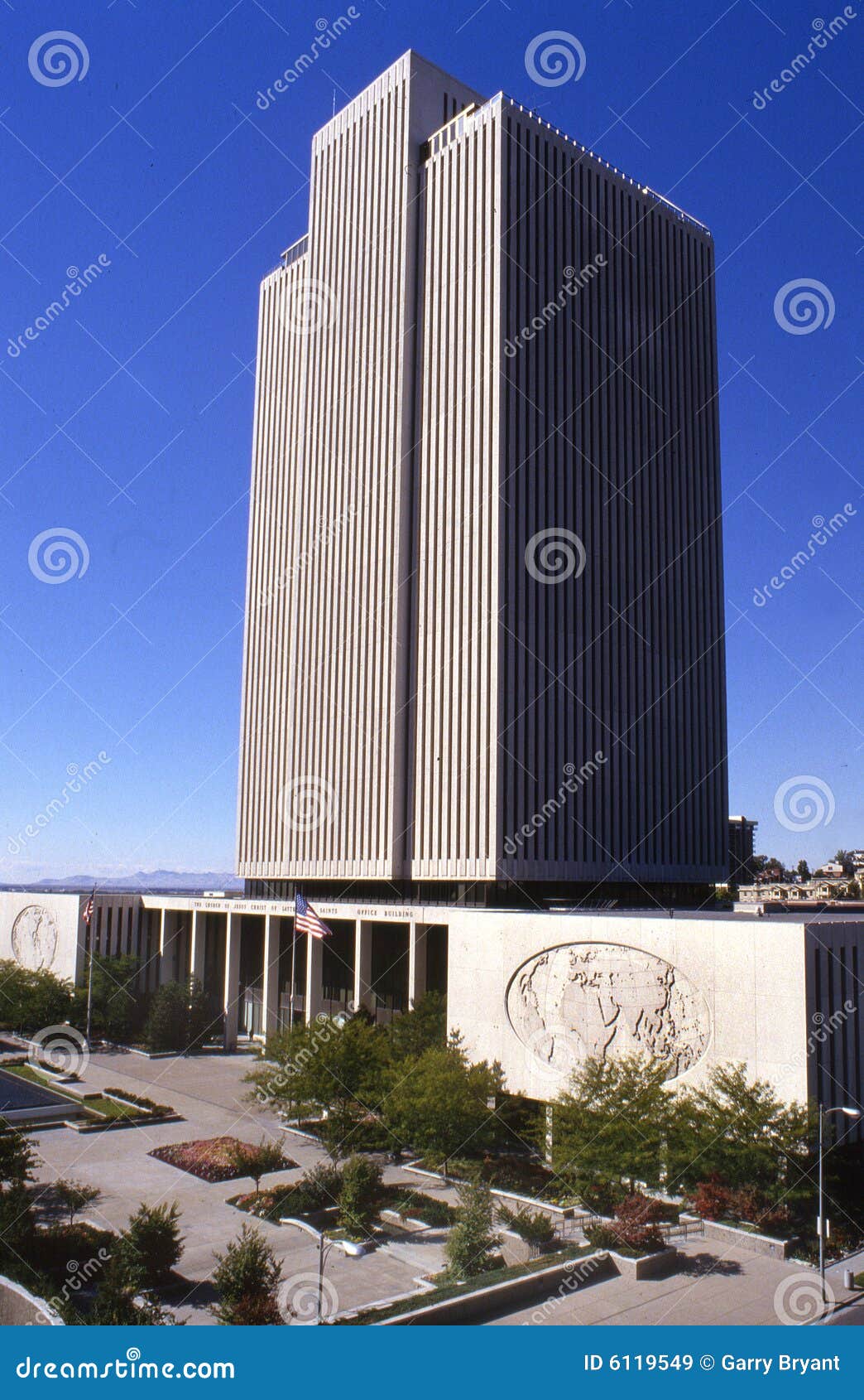 LDS Church Offfice Building Stock Image - Image of utah, mormon: 6119549