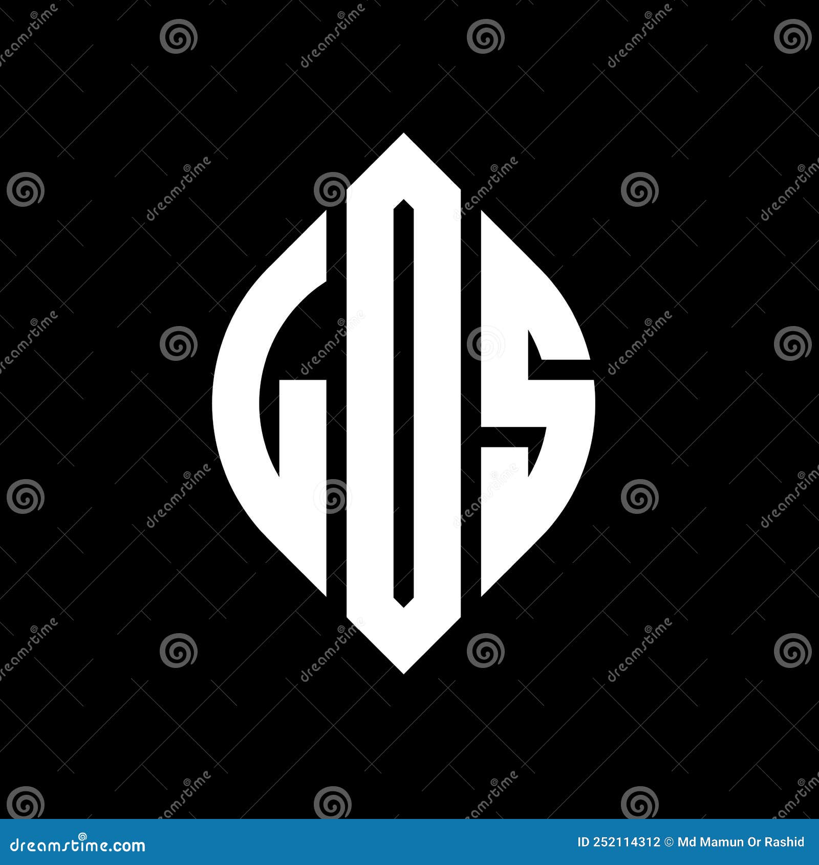 LDS Circle Letter Logo Design with Circle and Ellipse Shape. LDS ...