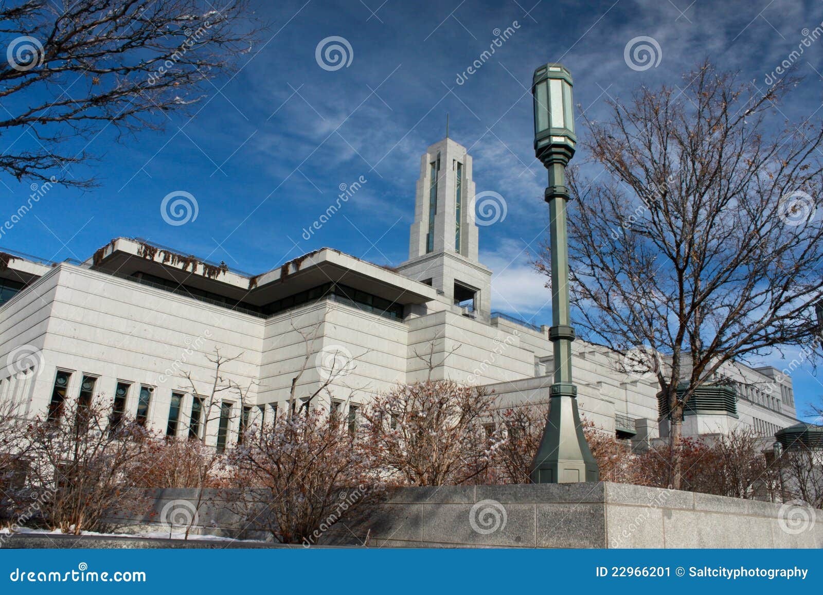 LDS Conference Building stock image. Image of church - 22966201