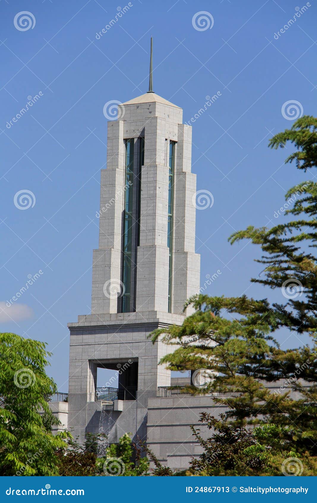 LDS Conference Center stock image. Image of utah, prophets - 24867913