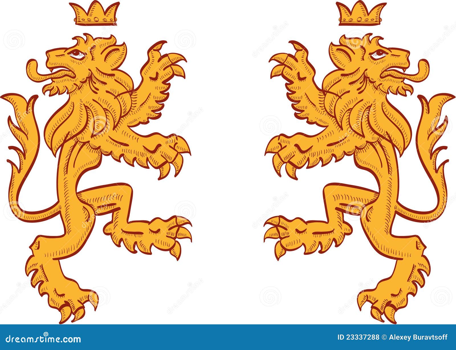 León fuerte ilustración del vector. Ilustración de modelo - 23337288