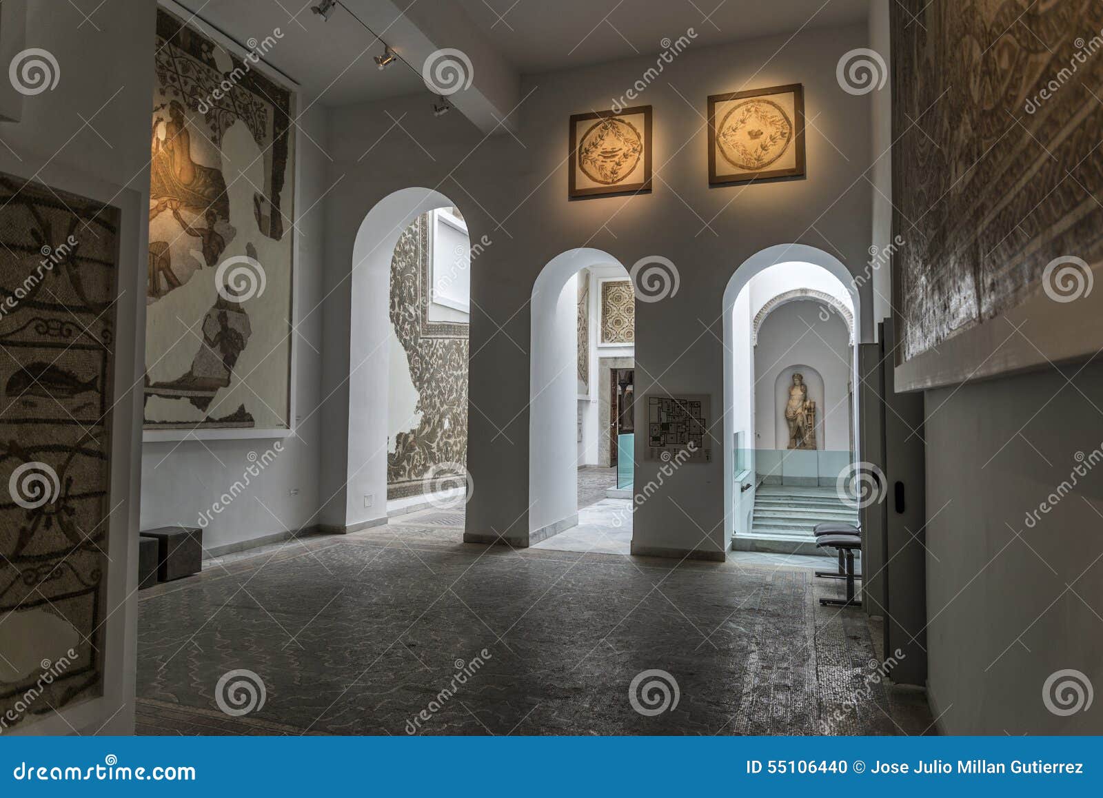 Le Bardo Tunisie image éditorial. Image du cour, islam - 55106440