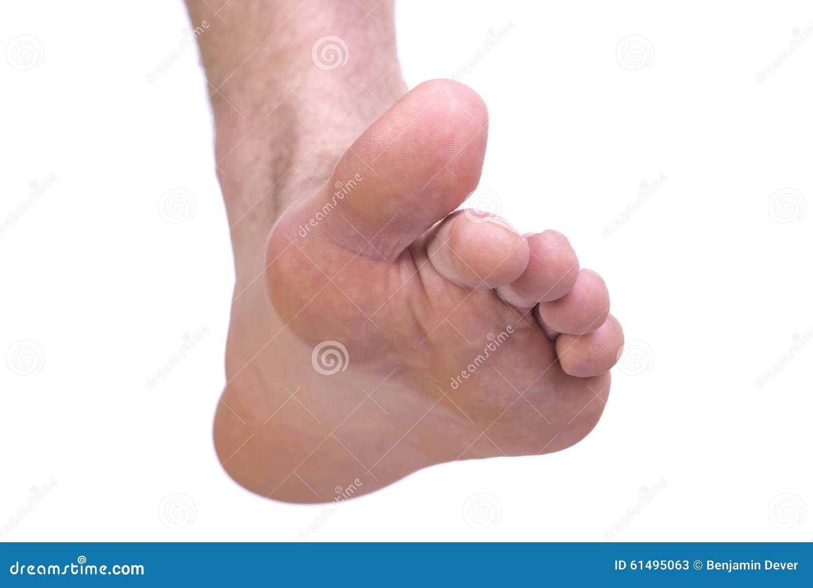 Le beau pied de l'homme image stock. Image of pied, masculin - 61495063