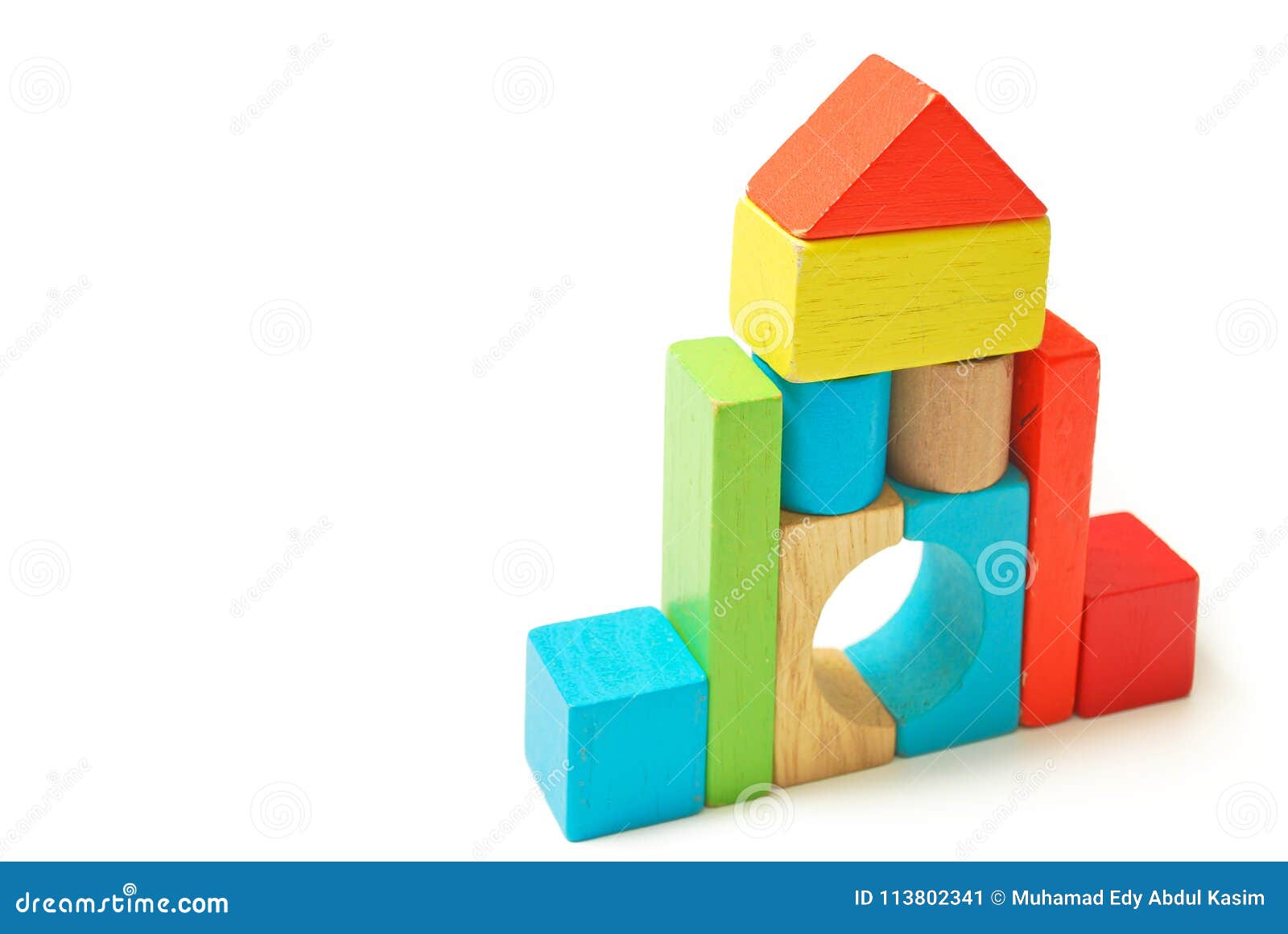 Le Bloc Joue Le Jeu D'enfants Image stock - Image du bloc, concept ...