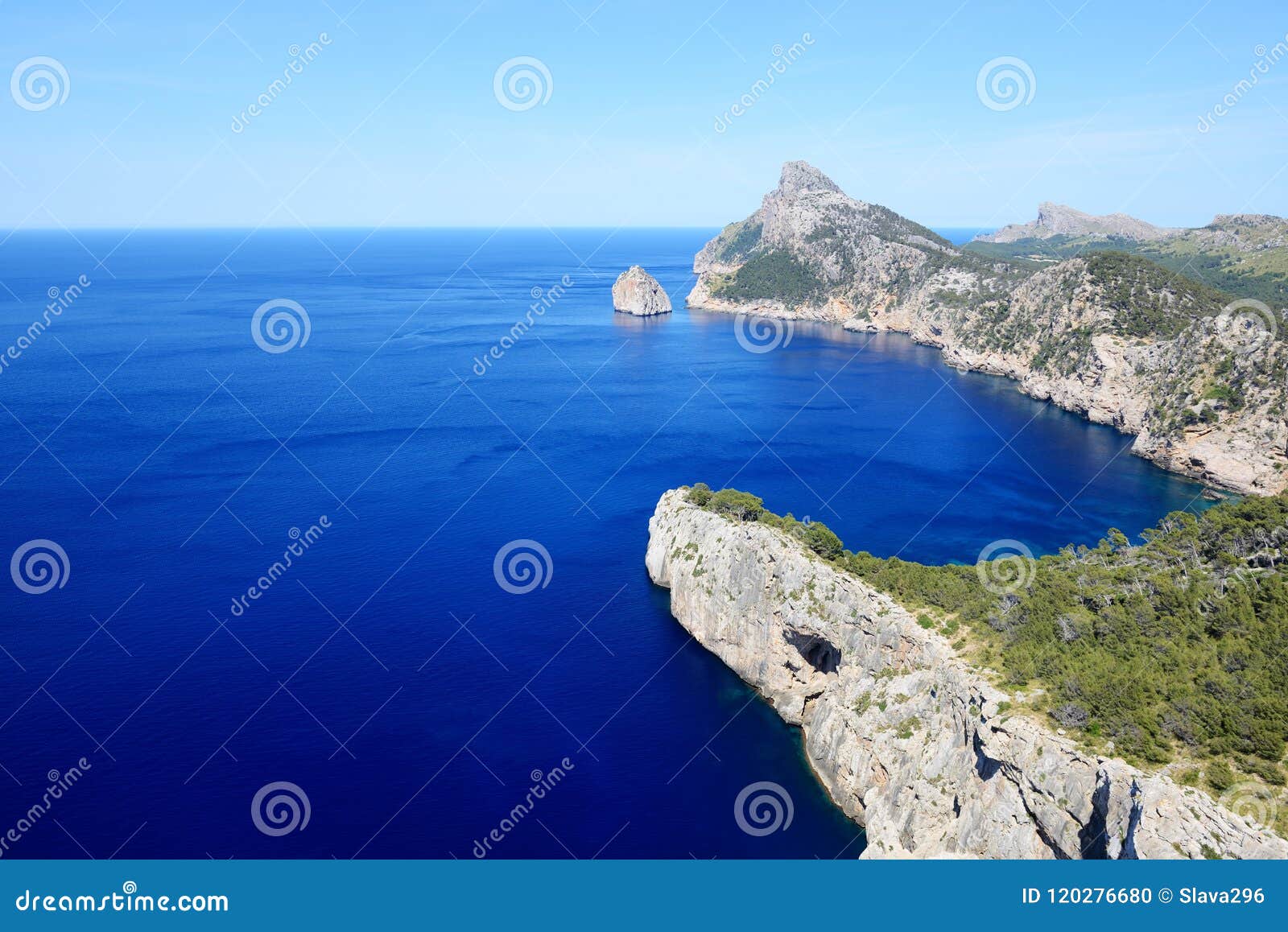 Le Cap Formentor En Majorque Photo stock - Image du course, espagne ...