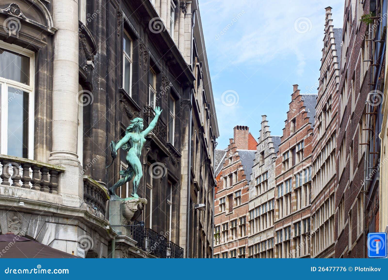 Le Centre Historique D'Anvers. Photo stock - Image du place, tourisme ...