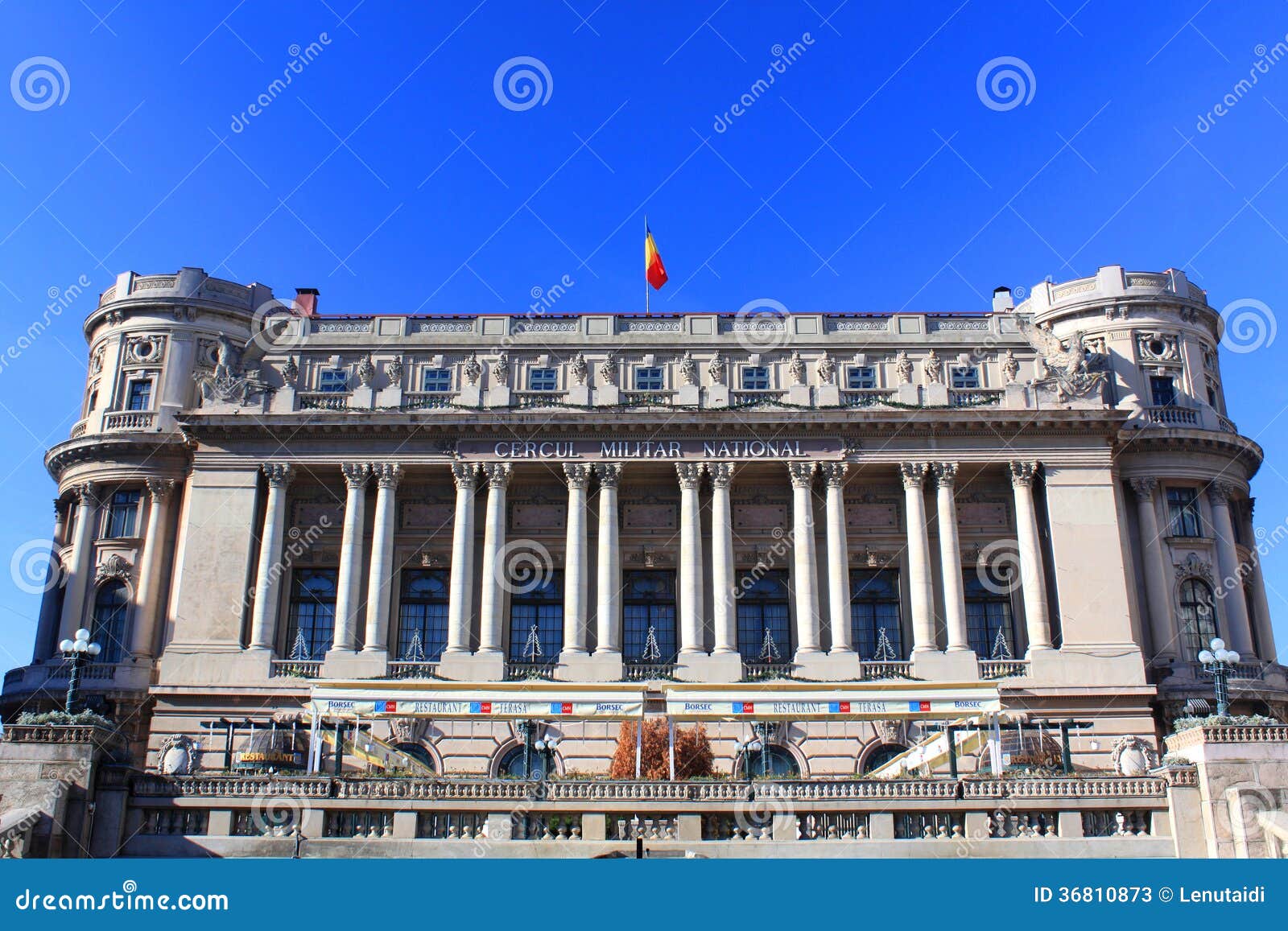 Le Cercle Militaire National Photo stock éditorial - Image du ...