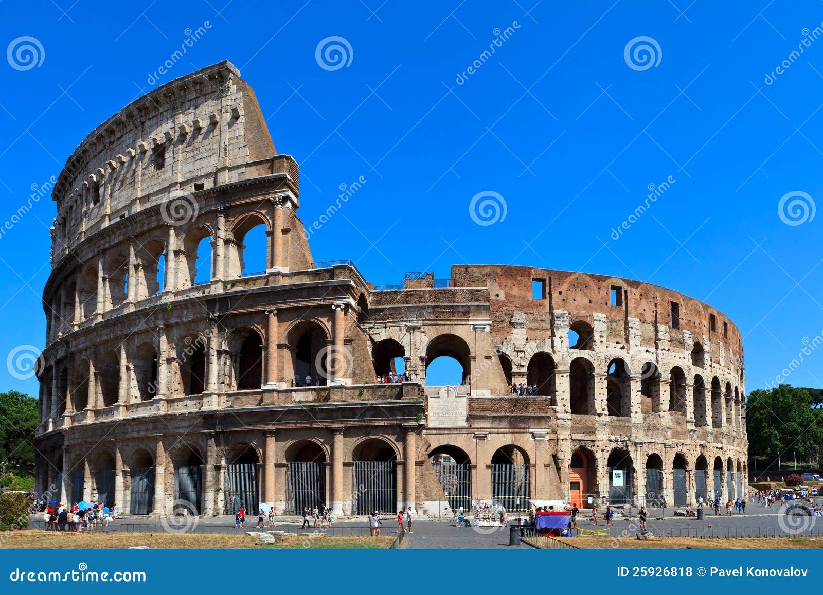 Le Colisé photo stock éditorial. Image du attraction - 25926818