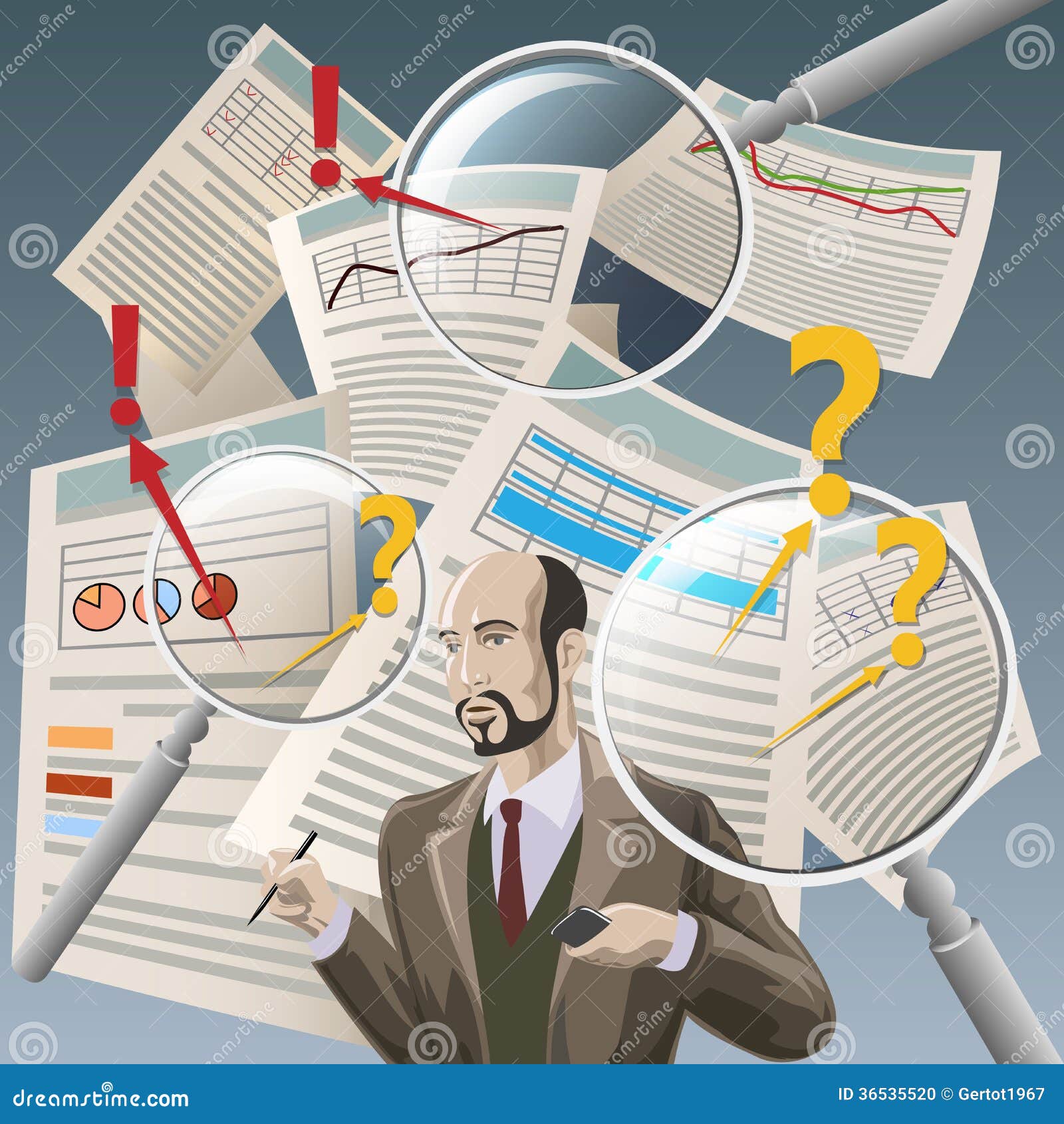 Auditeur Stock Illustrations, Vecteurs, & Clipart – (5,678 Stock ...