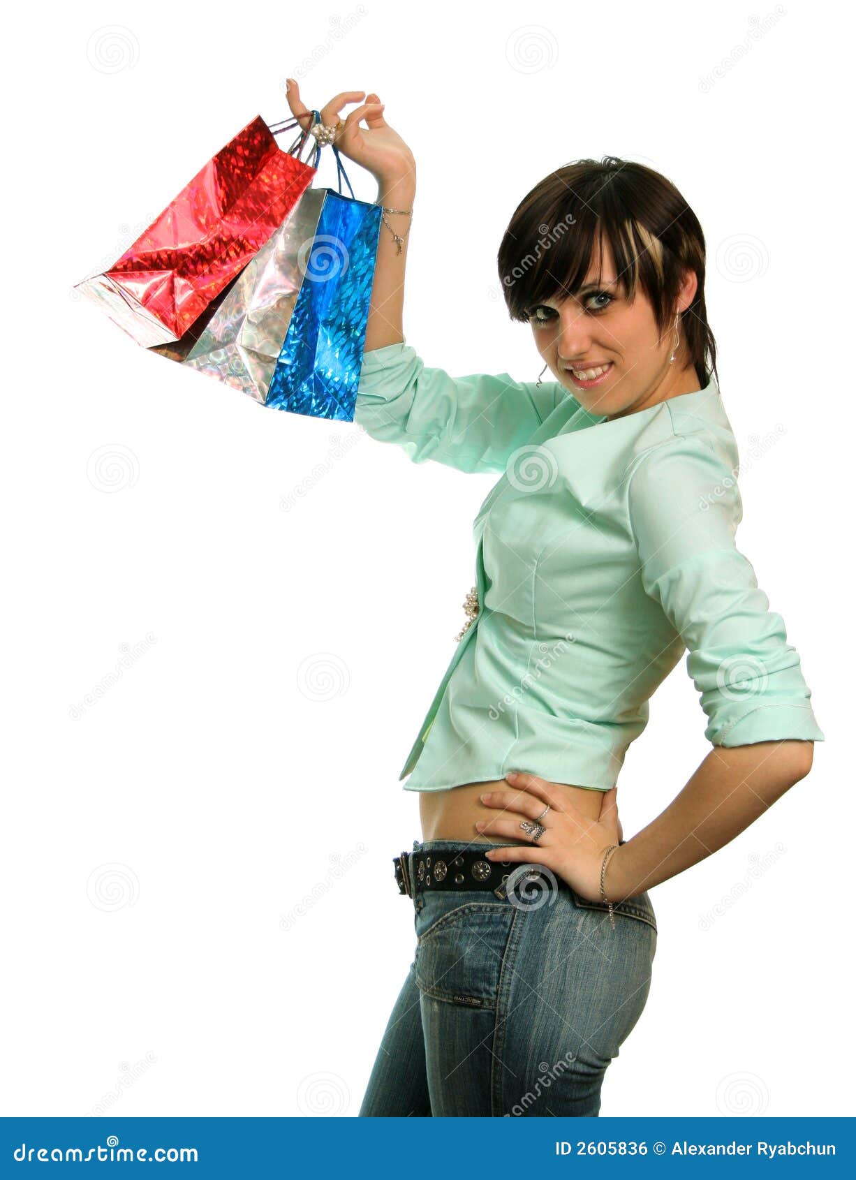 Le consommateur heureux photo stock. Image du artiste - 2605836