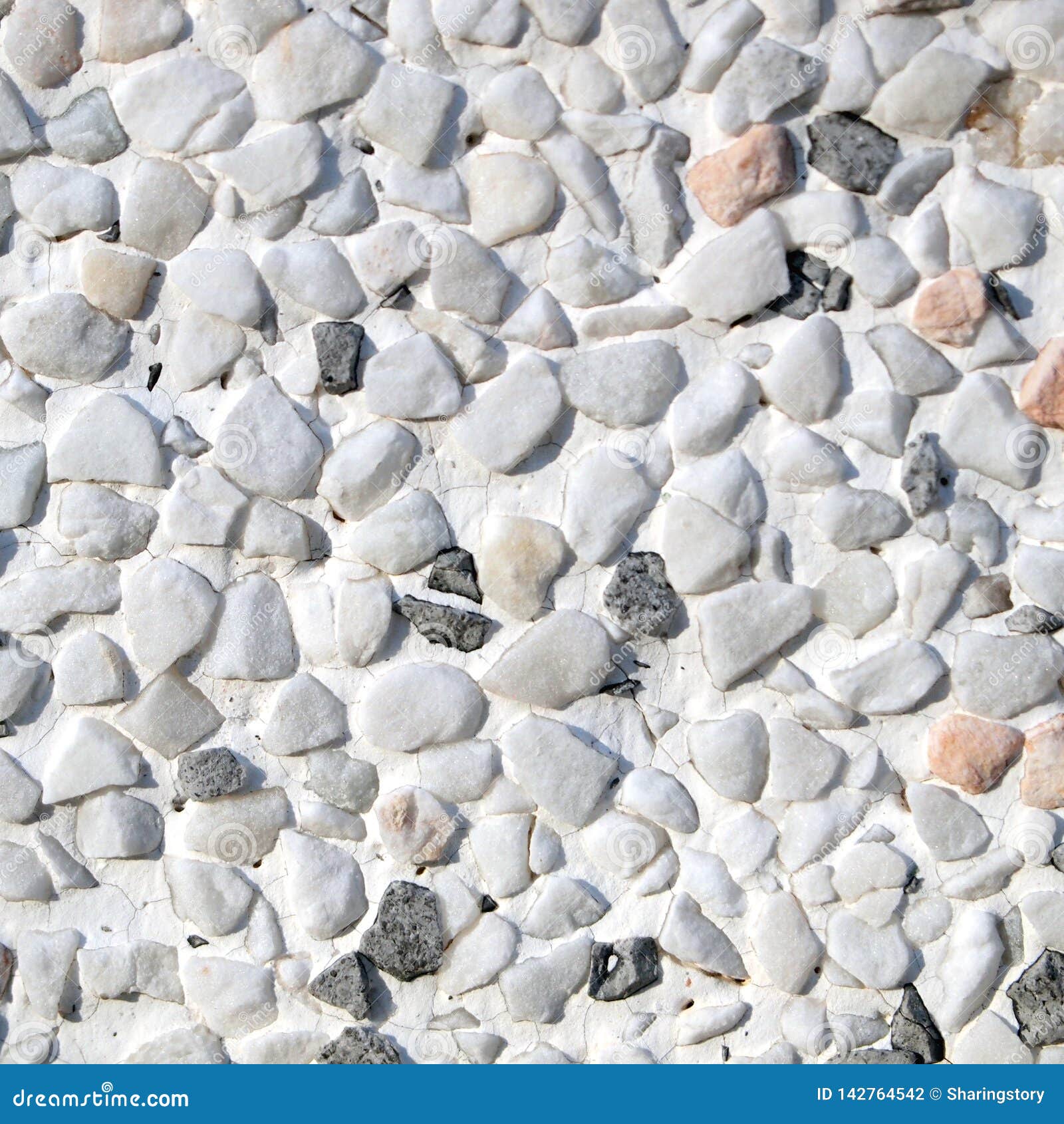 Le Divers Caillou Lapide La Texture Photo stock - Image du concret ...