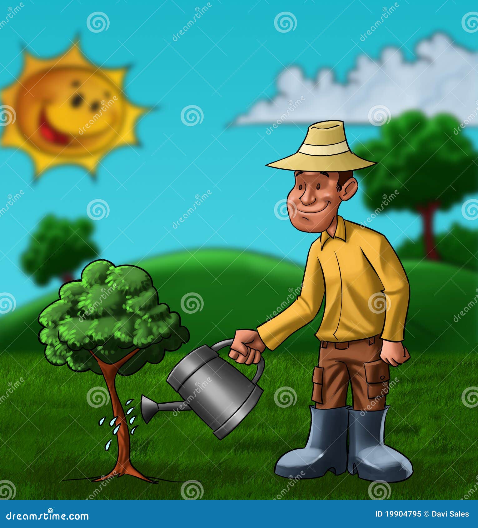 Fermier Stock Illustrations, Vecteurs, & Clipart – (68,709 Stock ...