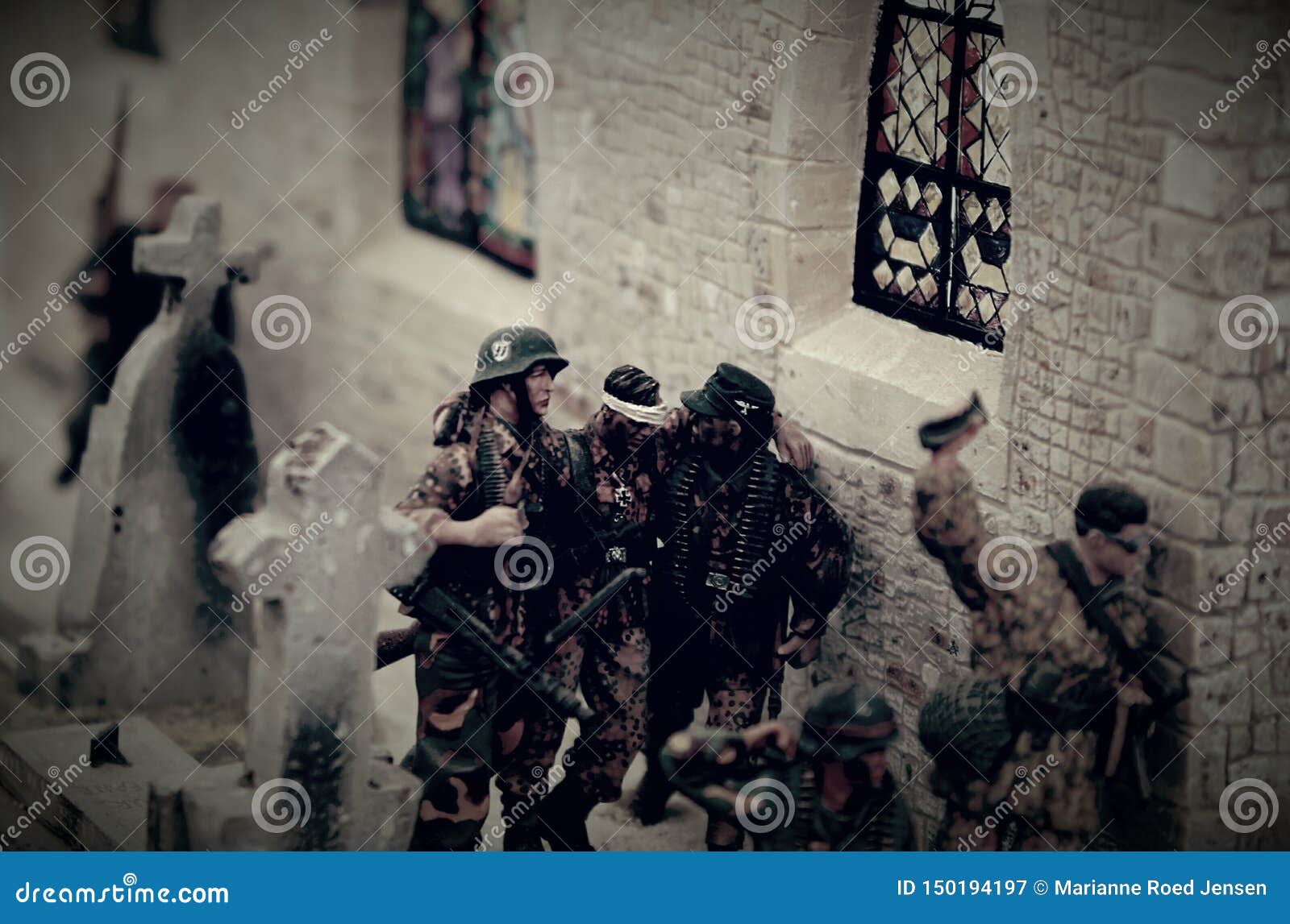 Le Figure Di Modello Dei Soldati Tedeschi Immagine Stock - Immagine di ...