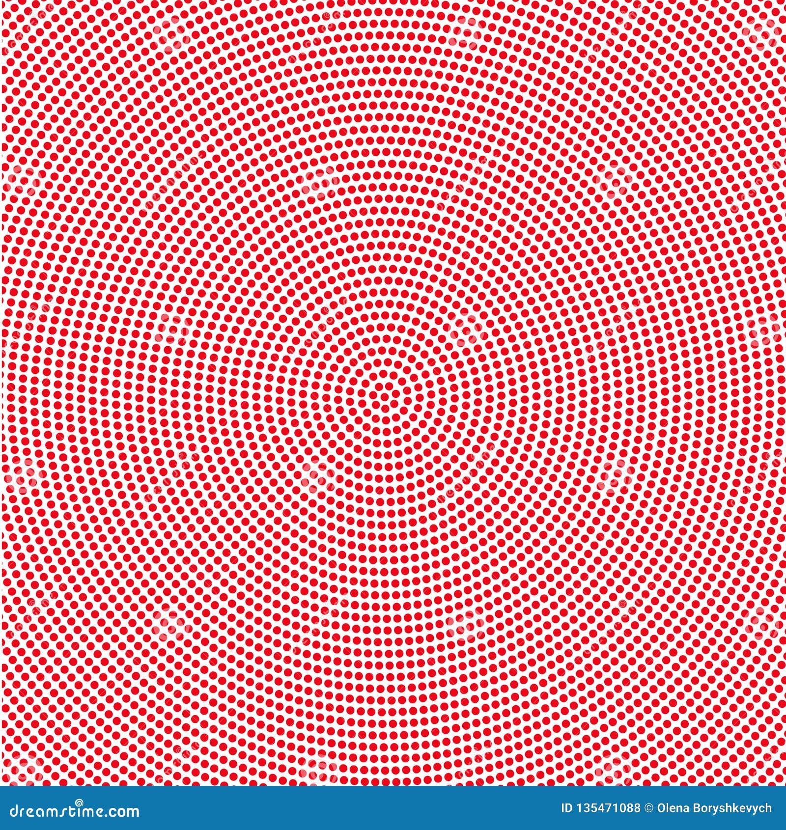 Le Fond Des Points Rouges De Trame Sur Le Blanc Illustration de Vecteur ...