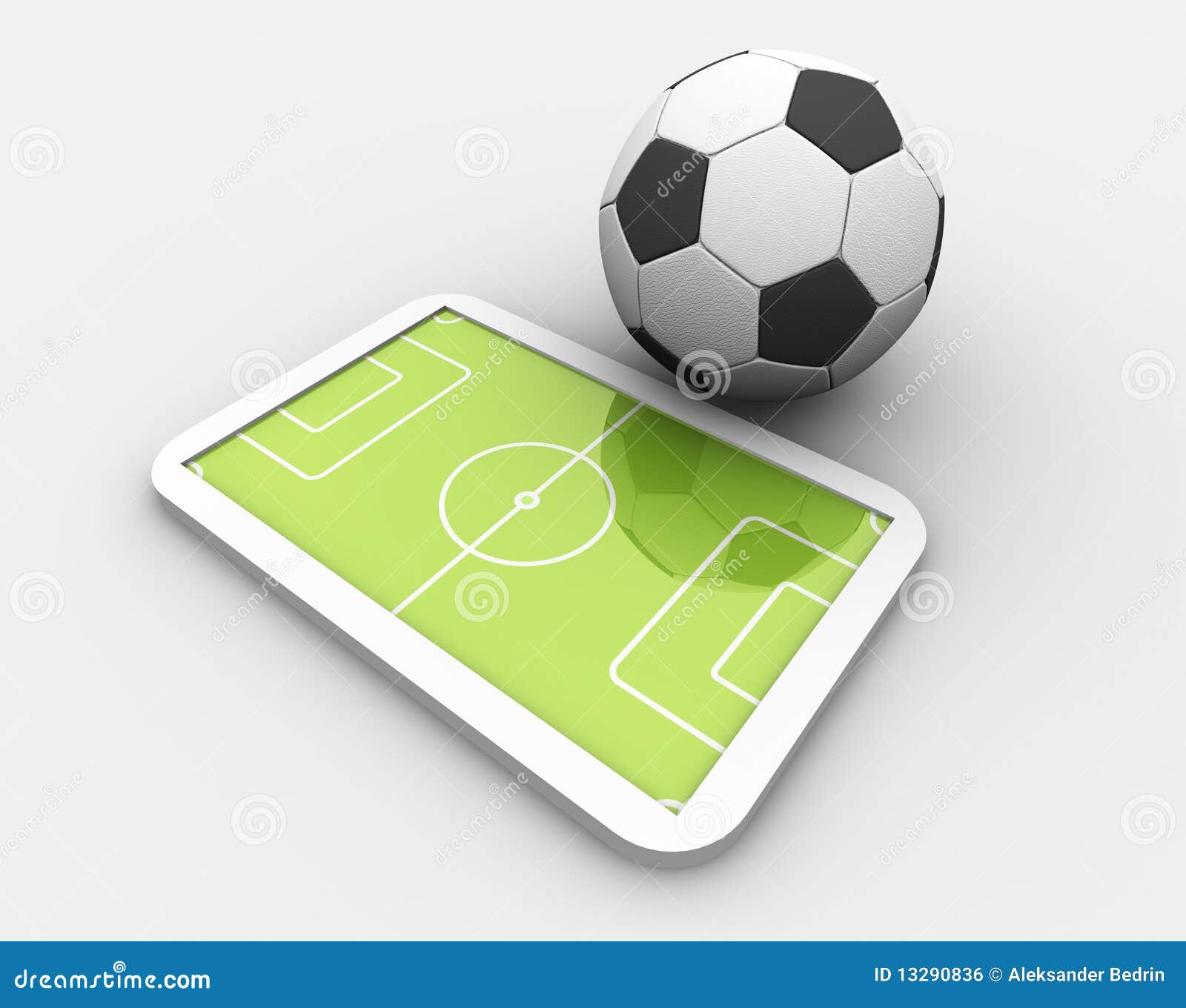 Le football illustration stock. Illustration du football - 13290836