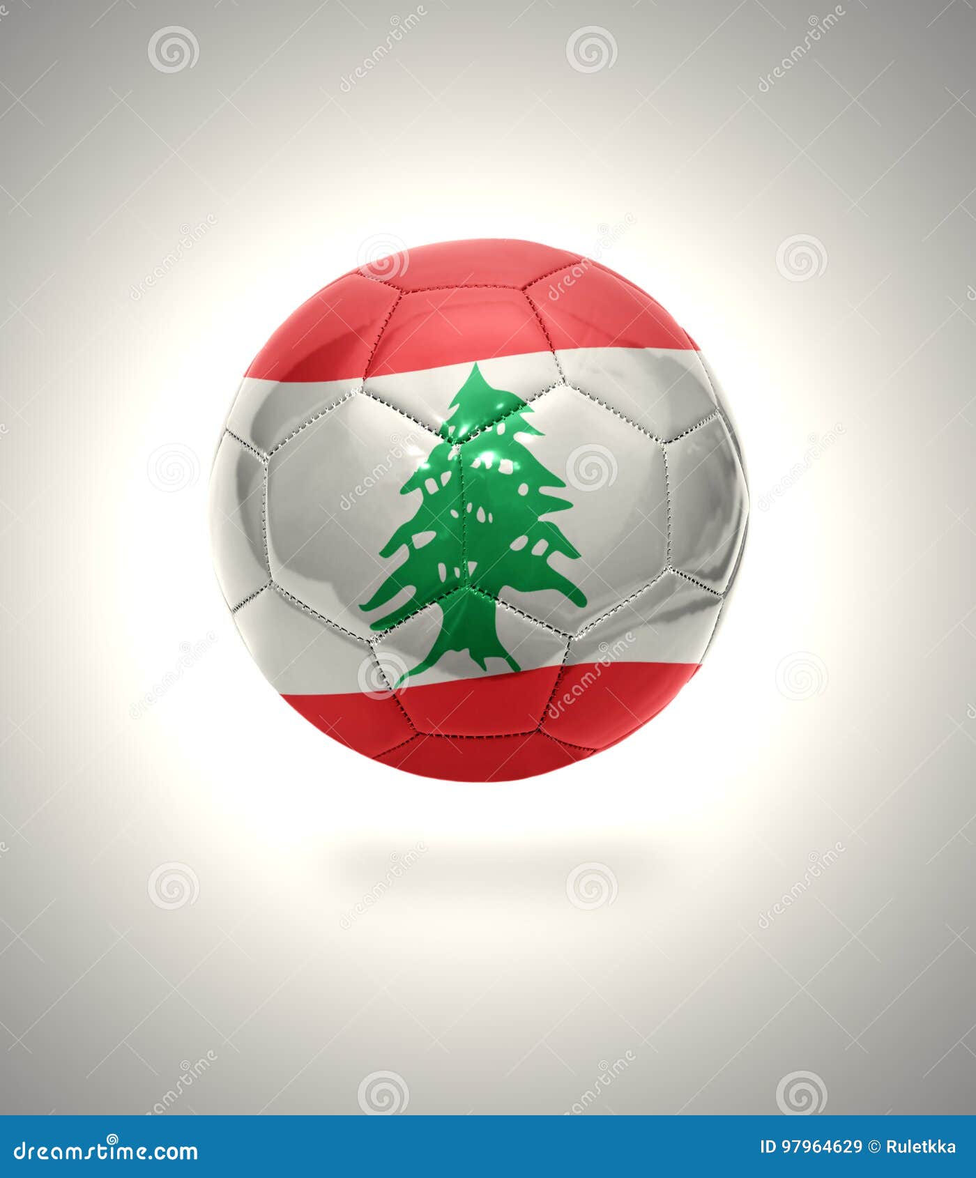 Le football libanais illustration stock. Illustration du concurrence ...