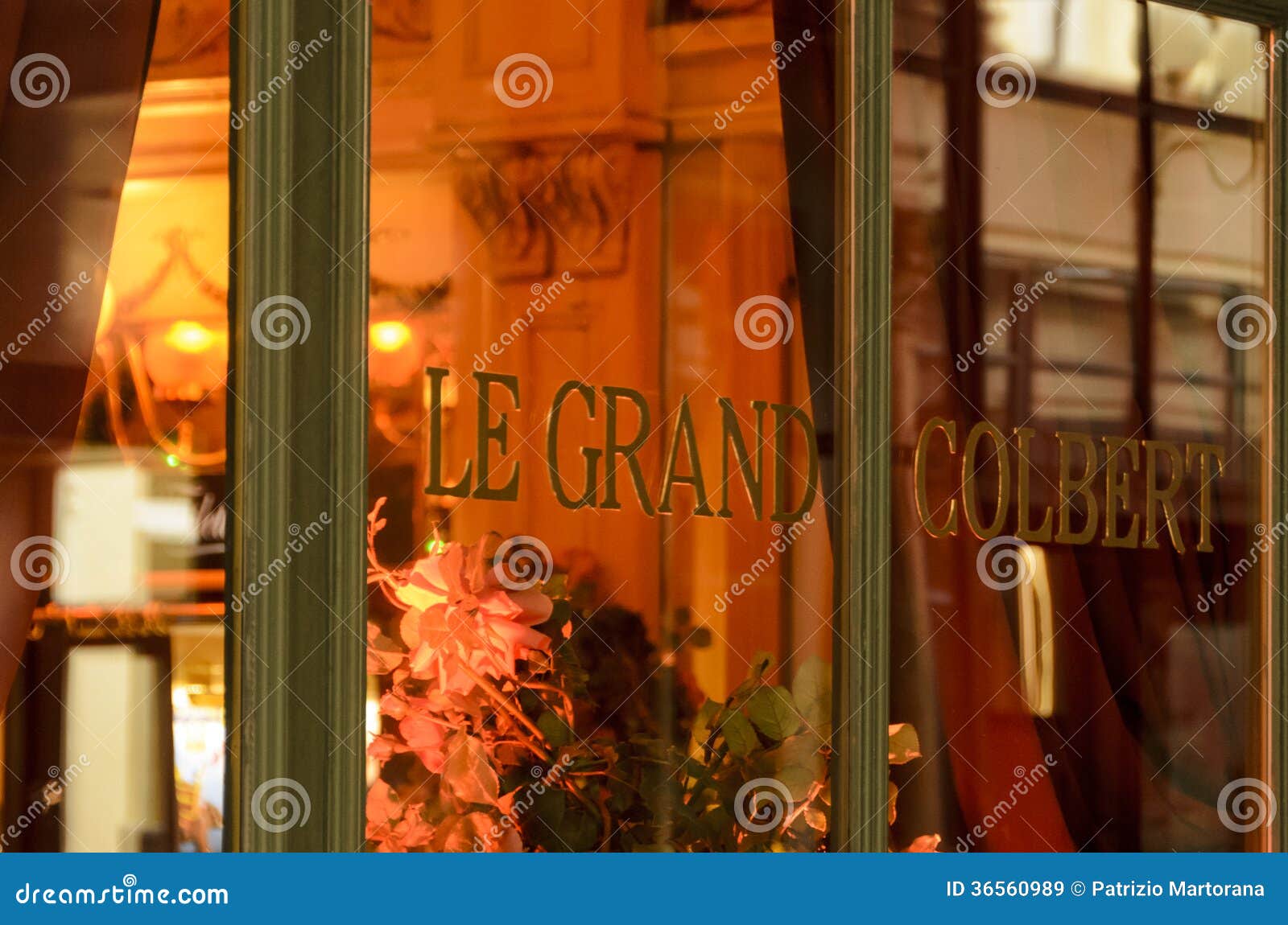 Le Grand Colbert image stock éditorial. Image du chef - 36560989