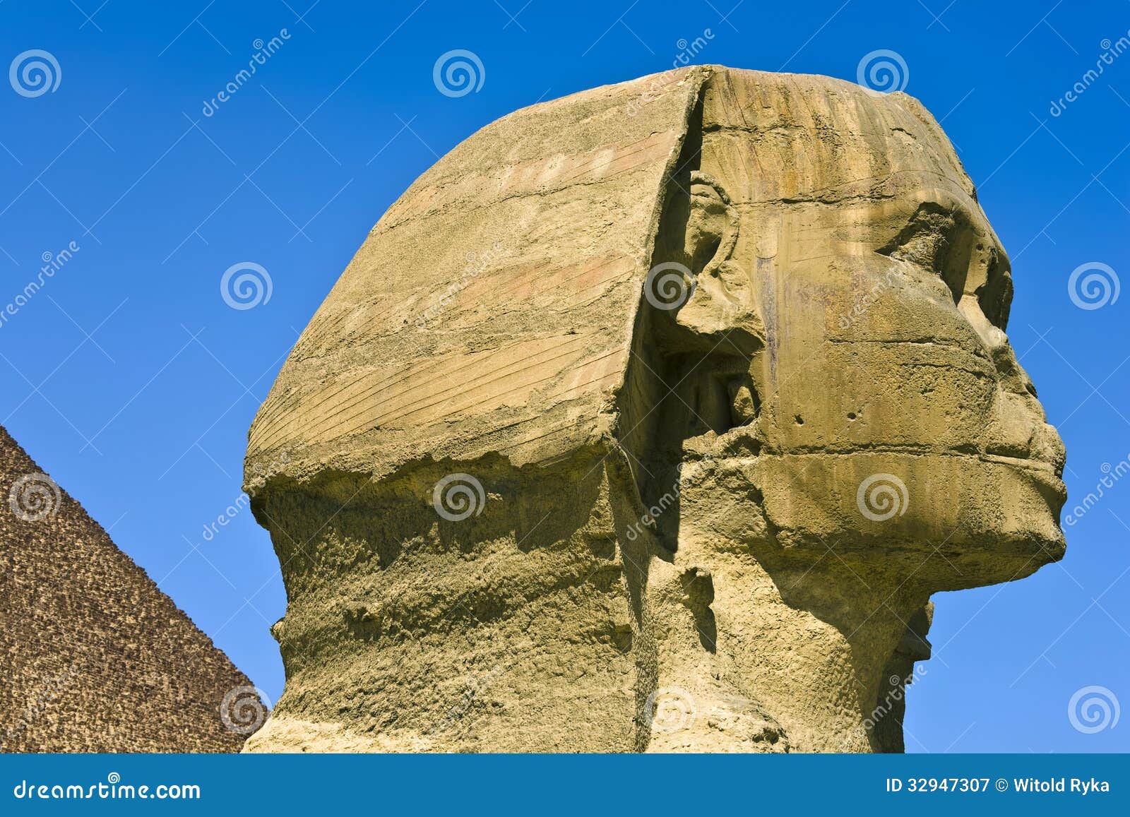 Le grand sphinx de Gizeh image stock. Image du pharaon - 32947307