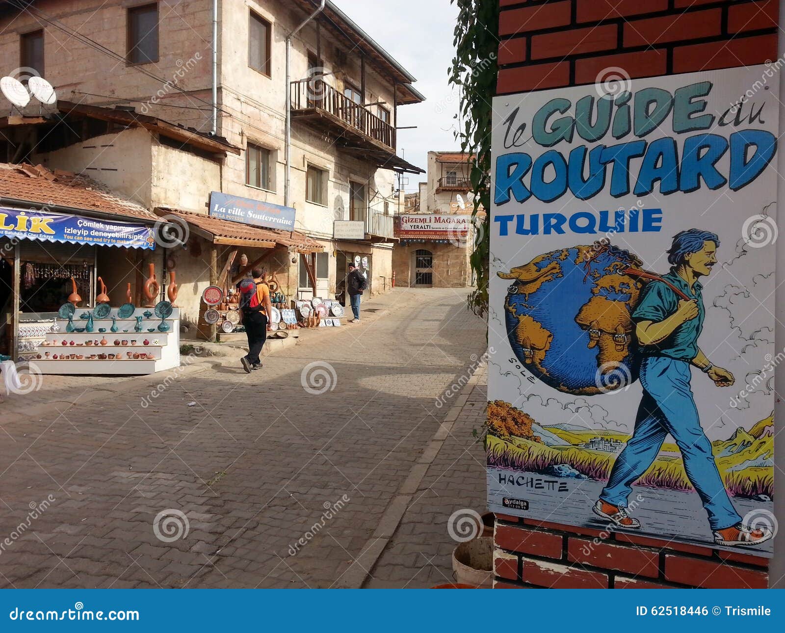 Le Guide Du Routard Poster in Avanos Editorial Photo - Image of ...