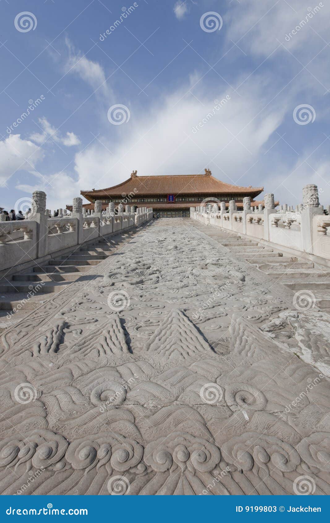 Le Hall De L'harmonie Supreme Dans La Ville Interdite Image stock ...