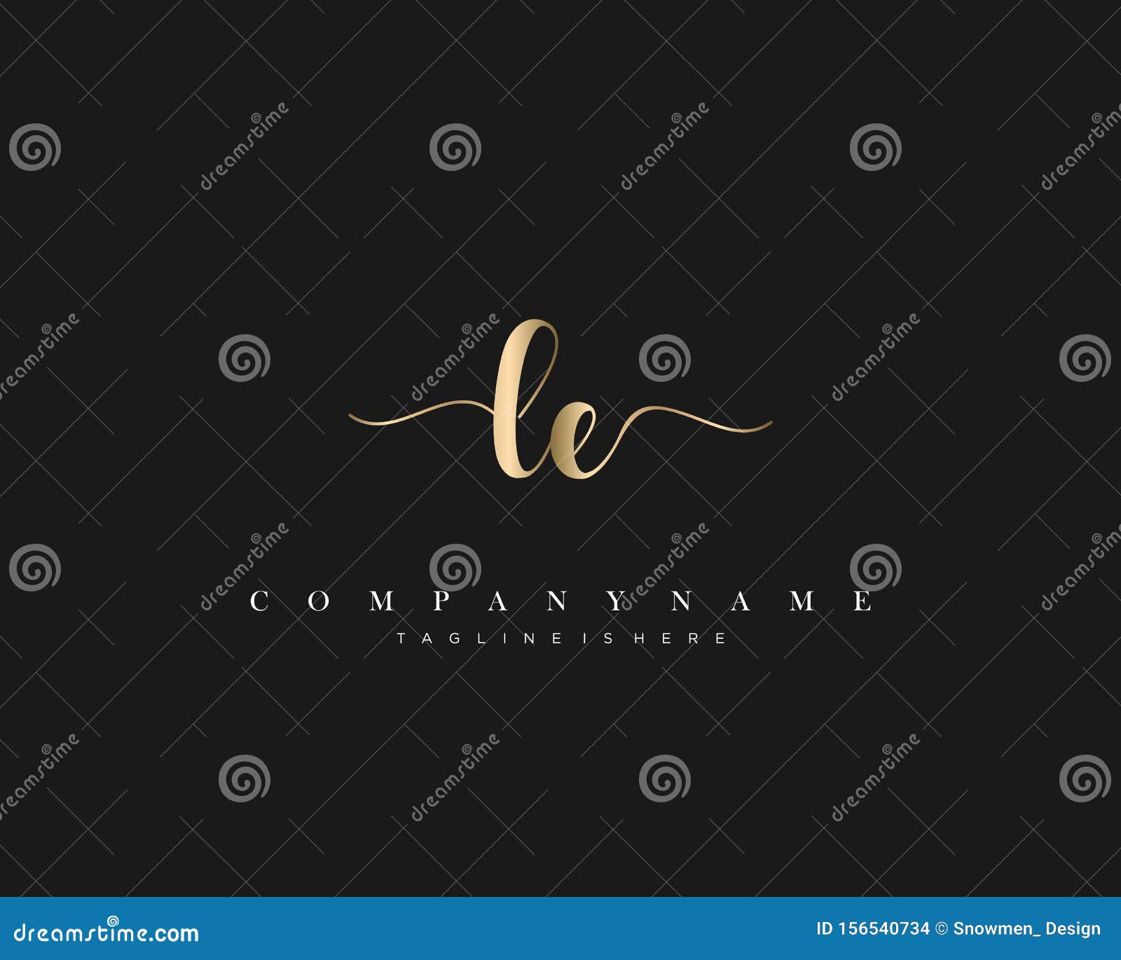LE Initial Handwriting Logo Template Vector. Stock Vector ... LE Initial Handwriting Logo Template Vector. Stock Vector ...